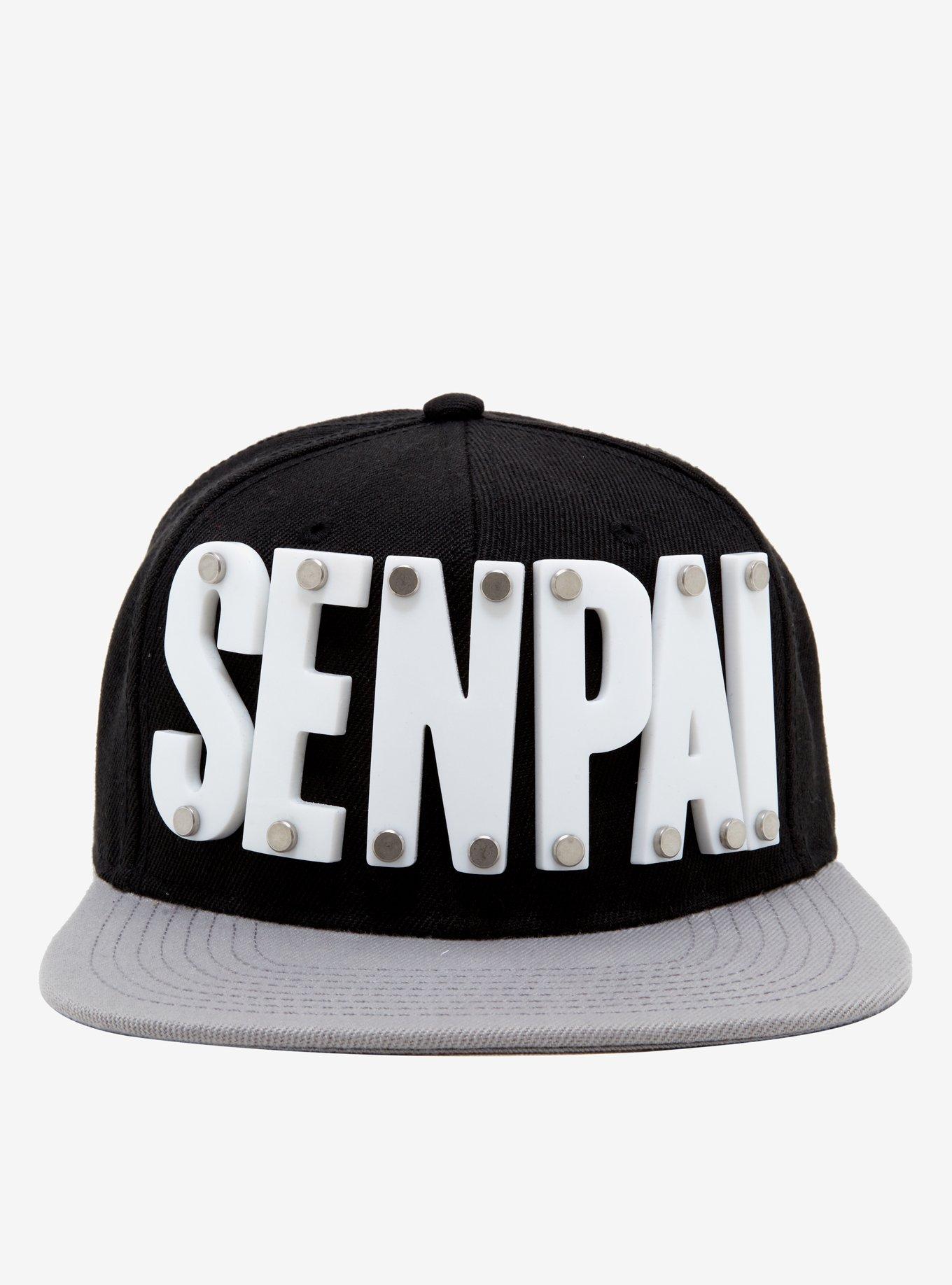 Senpai 3D Acrylic Snapback Hat | Hot Topic
