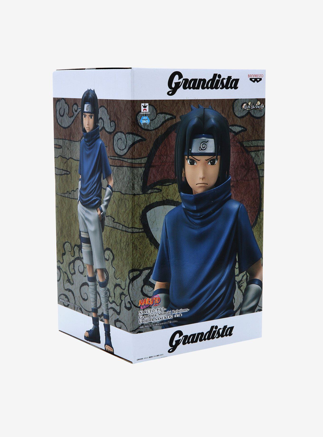 Banpresto Naruto Grandista Shinobi Relations Sasuke Uchiha Figure (Vol. 2) | BoxLunch