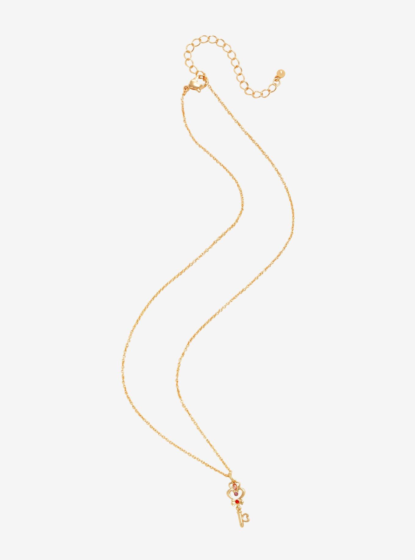 Sailor Moon Space-Time Key Necklace | BoxLunch