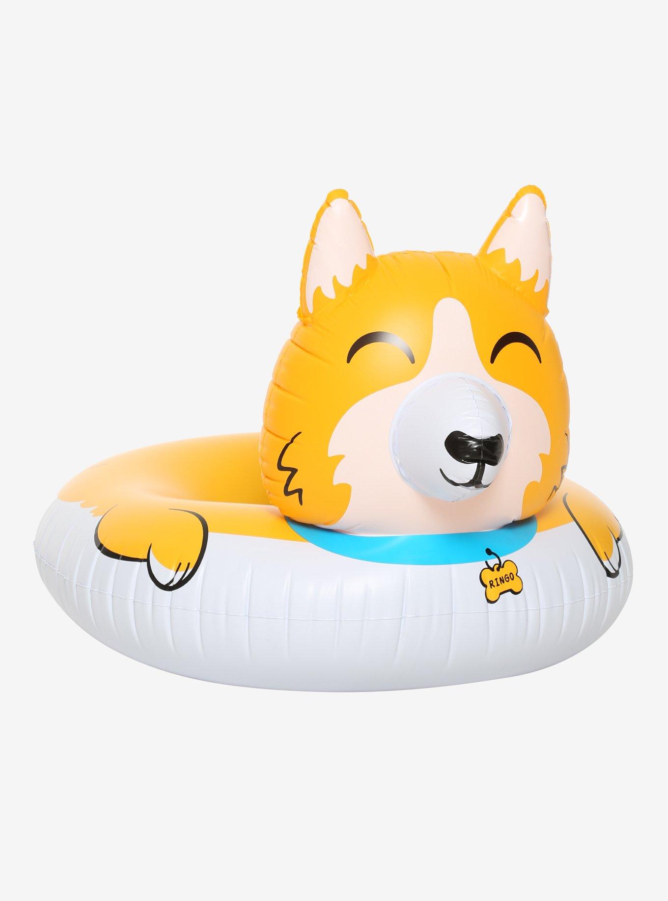 Giant Corgi Pool Float | Hot Topic