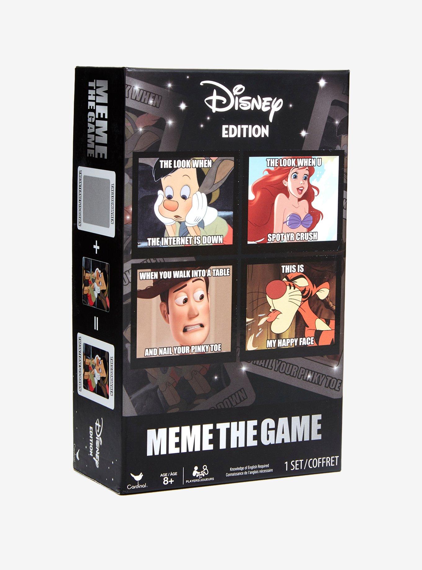 Meme The Game Disney Edition | Hot Topic
