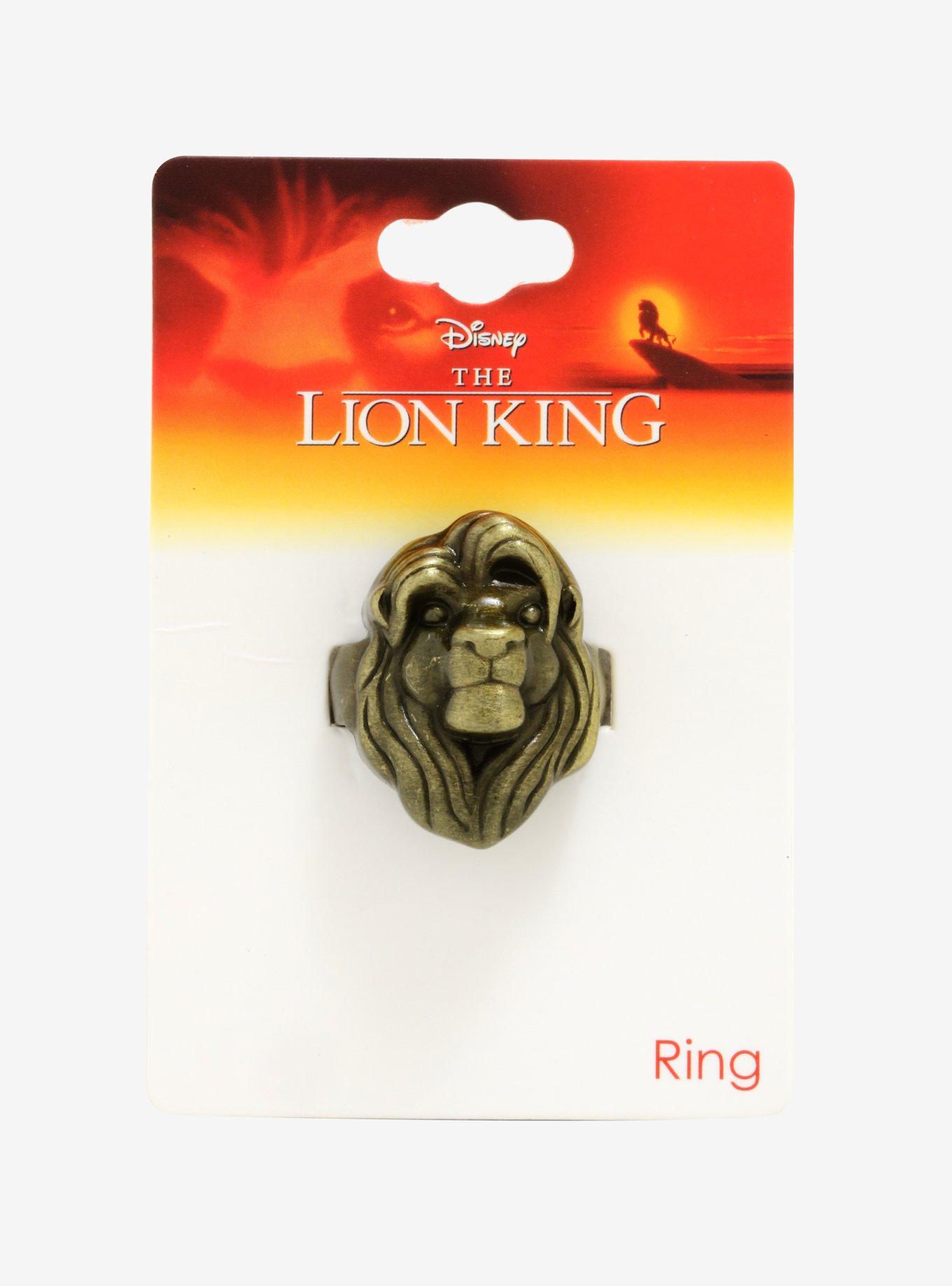 Disney The Lion King Simba Biker Ring | Hot Topic