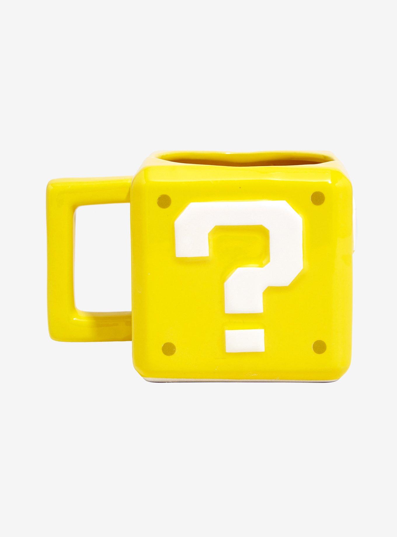 Super Mario Bros. Question Block Mug | Hot Topic