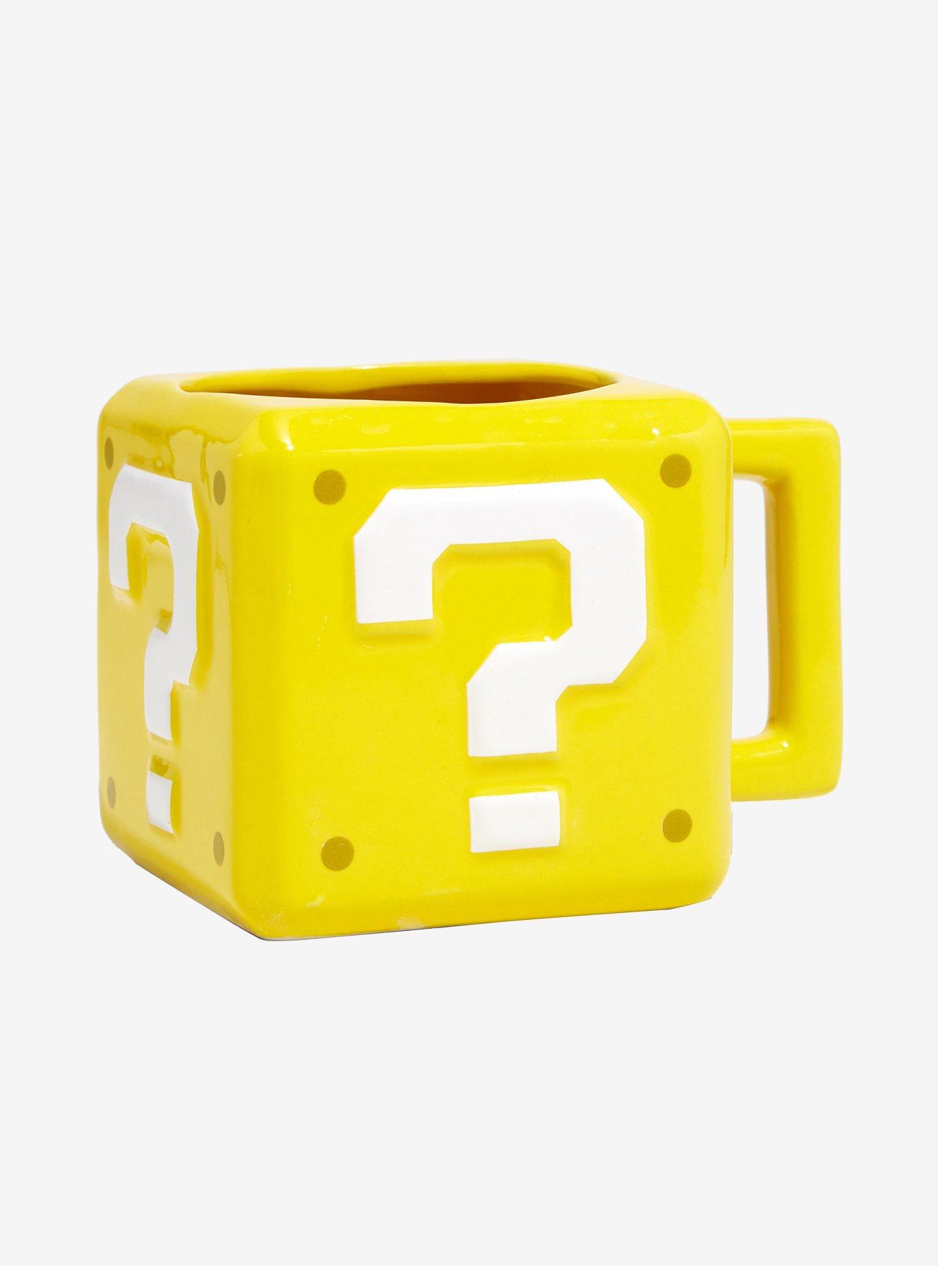 Super Mario Bros. Question Block Mug | Hot Topic