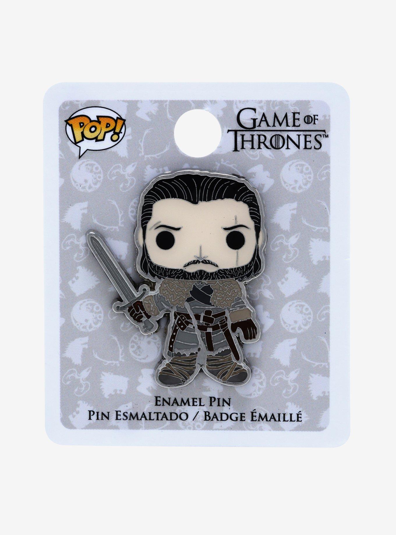 Funko Pop! Game of Thrones Jon Snow Enamel Pin | BoxLunch