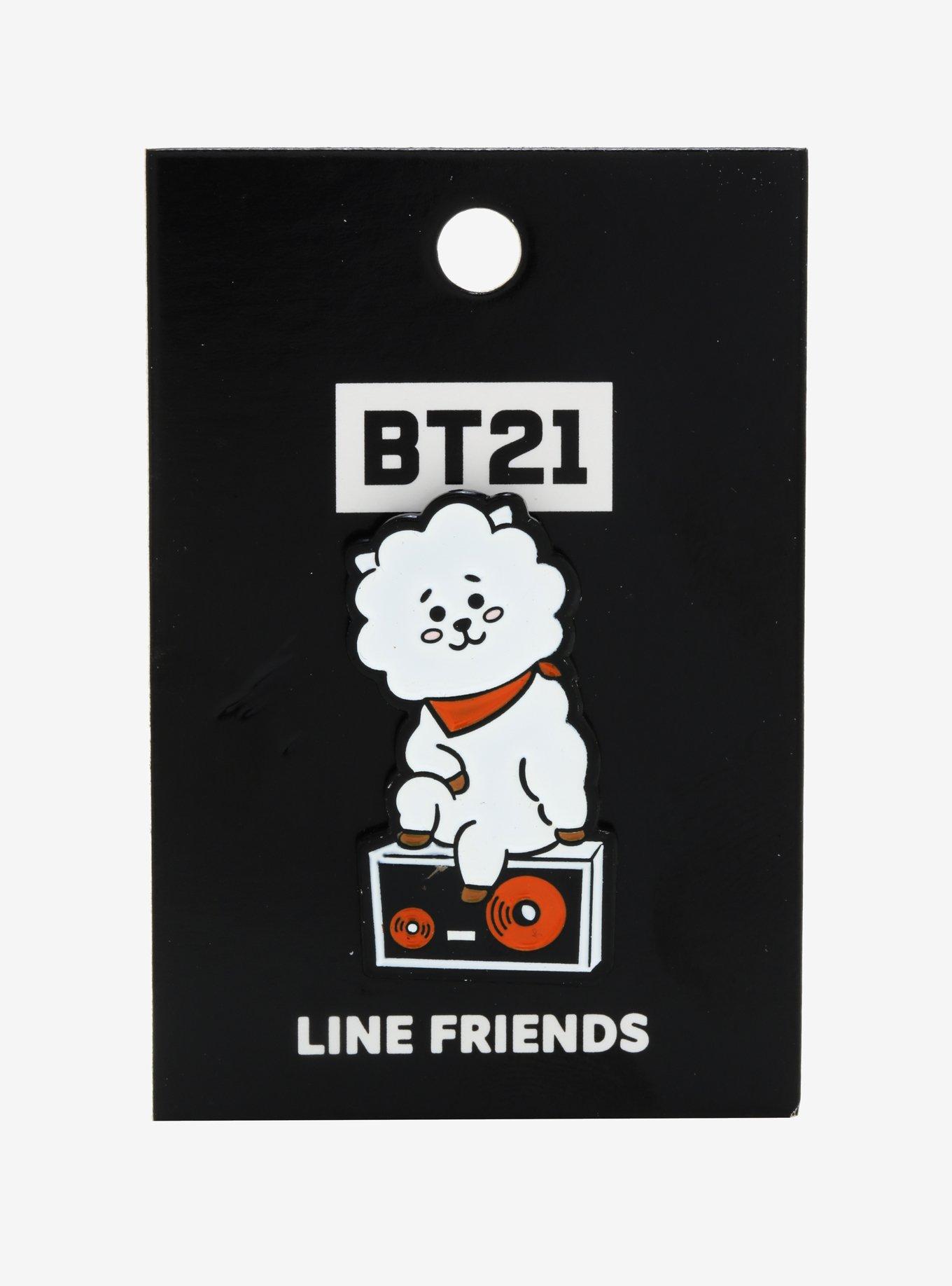 BT21 RJ Boombox Enamel Pin | Hot Topic
