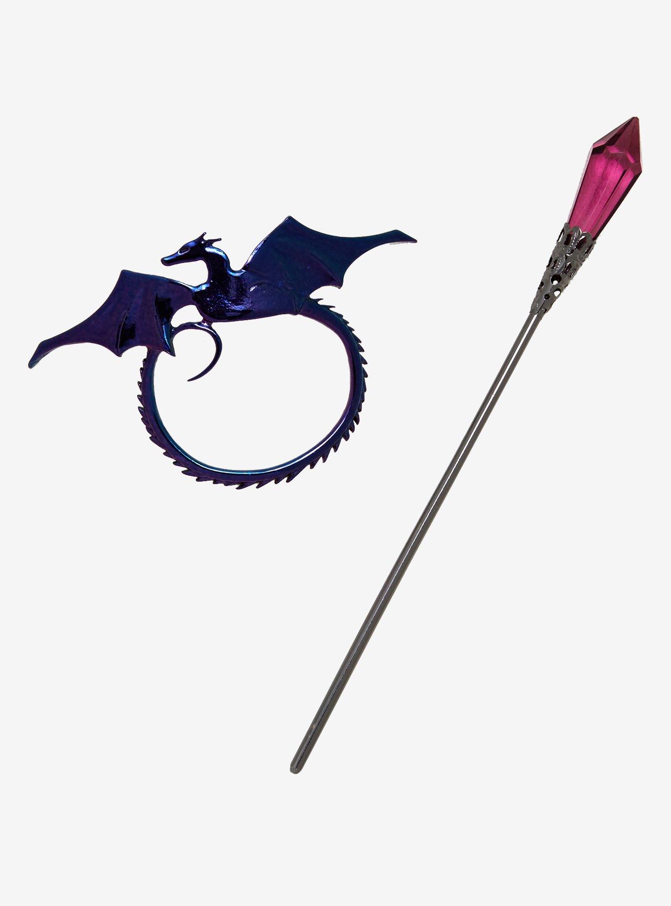 Dragon Anodized Bun Pin | Hot Topic