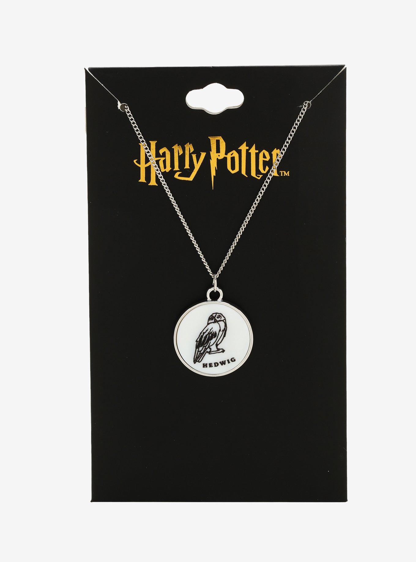 Harry Potter Hedwig Stone Necklace | Hot Topic