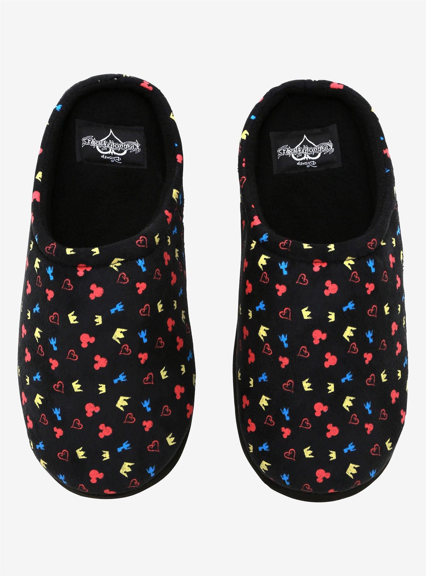 Disney Kingdom Hearts Icons Slippers | Hot Topic