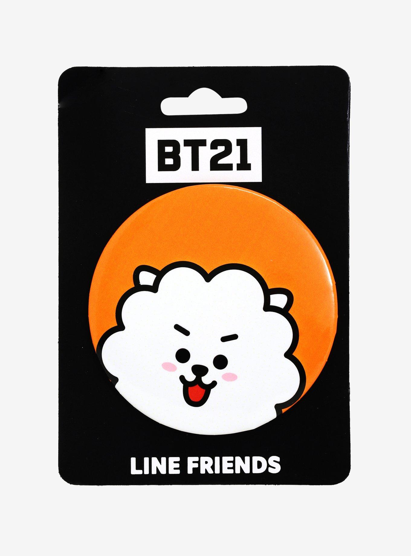 BT21 RJ Character Button | Hot Topic