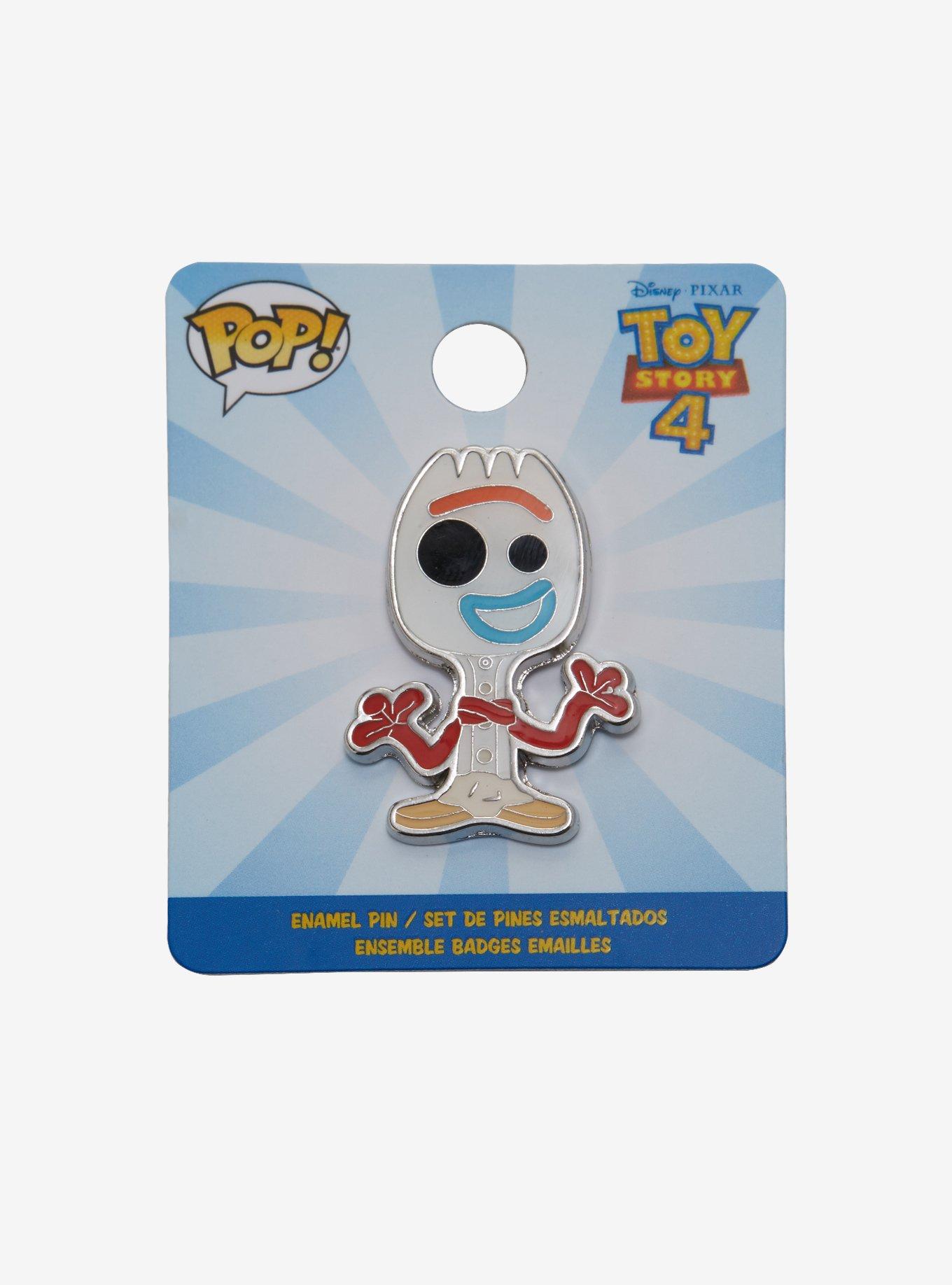 Funko Pop! Disney Pixar Toy Story 4 Forky Enamel Pin - BoxLunch ...
