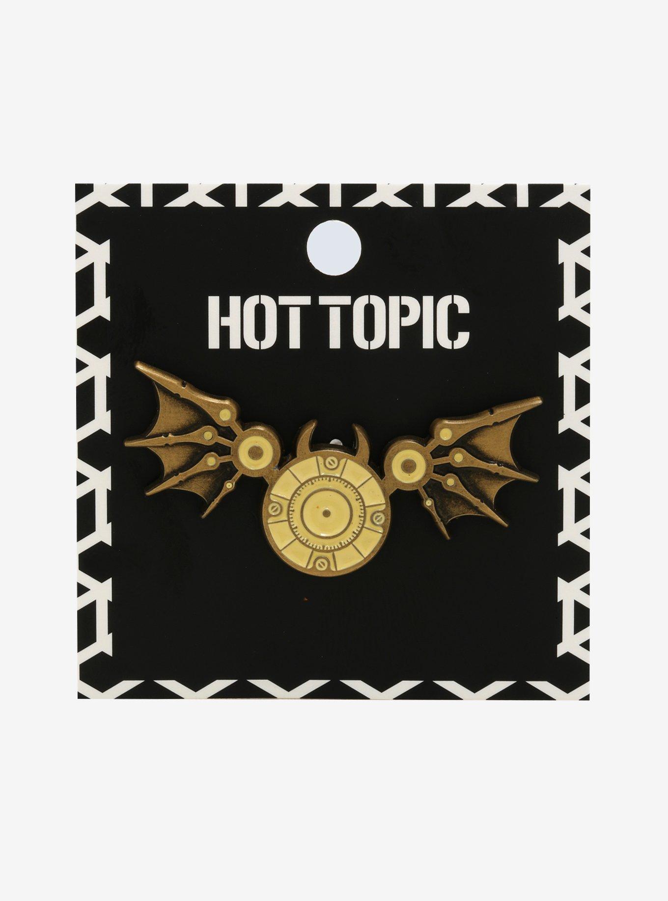 Steampunk Bat Enamel Pin | Hot Topic