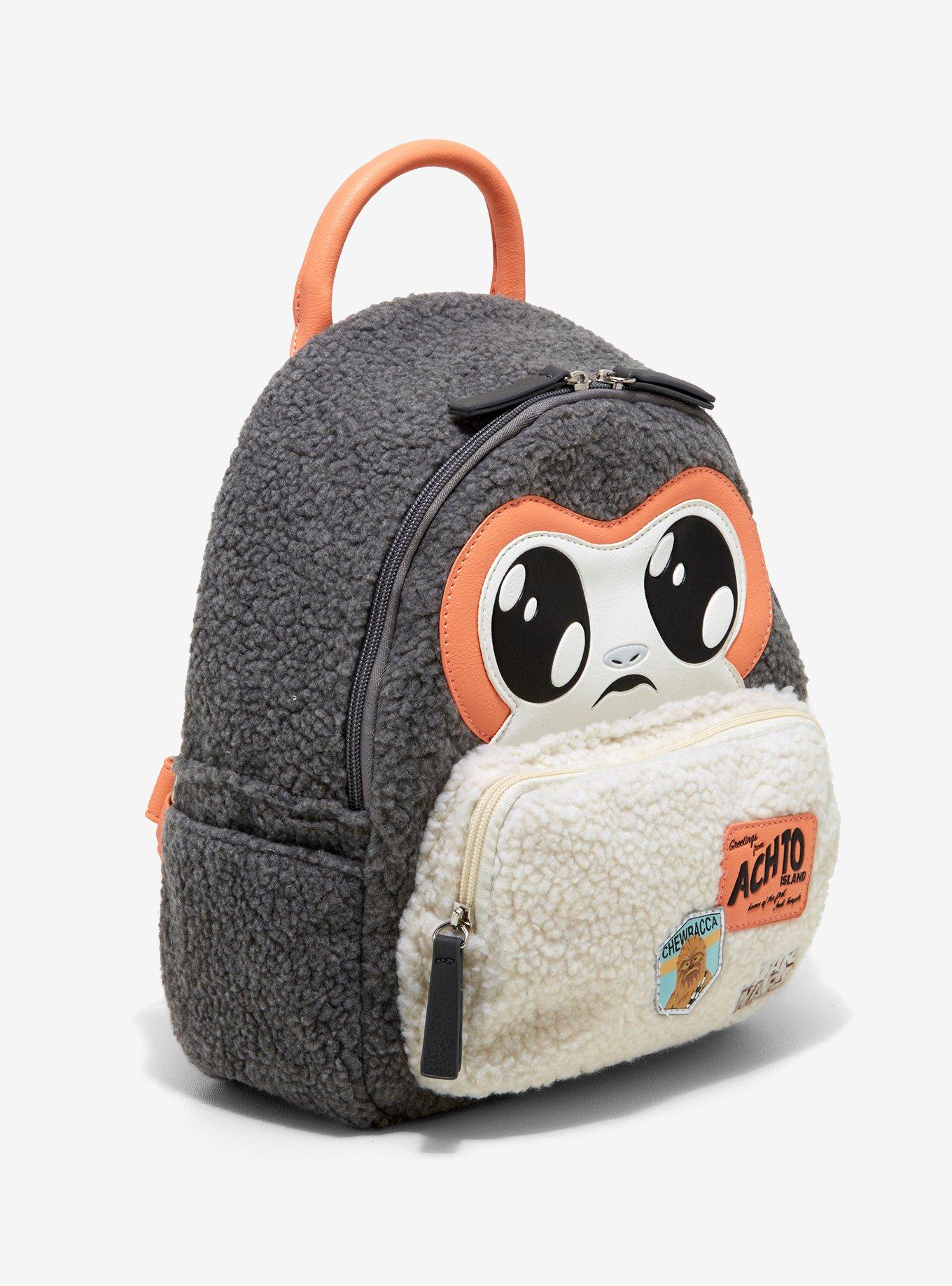 Star Wars: The Last Jedi Porg Fuzzy Mini Backpack | Her Universe