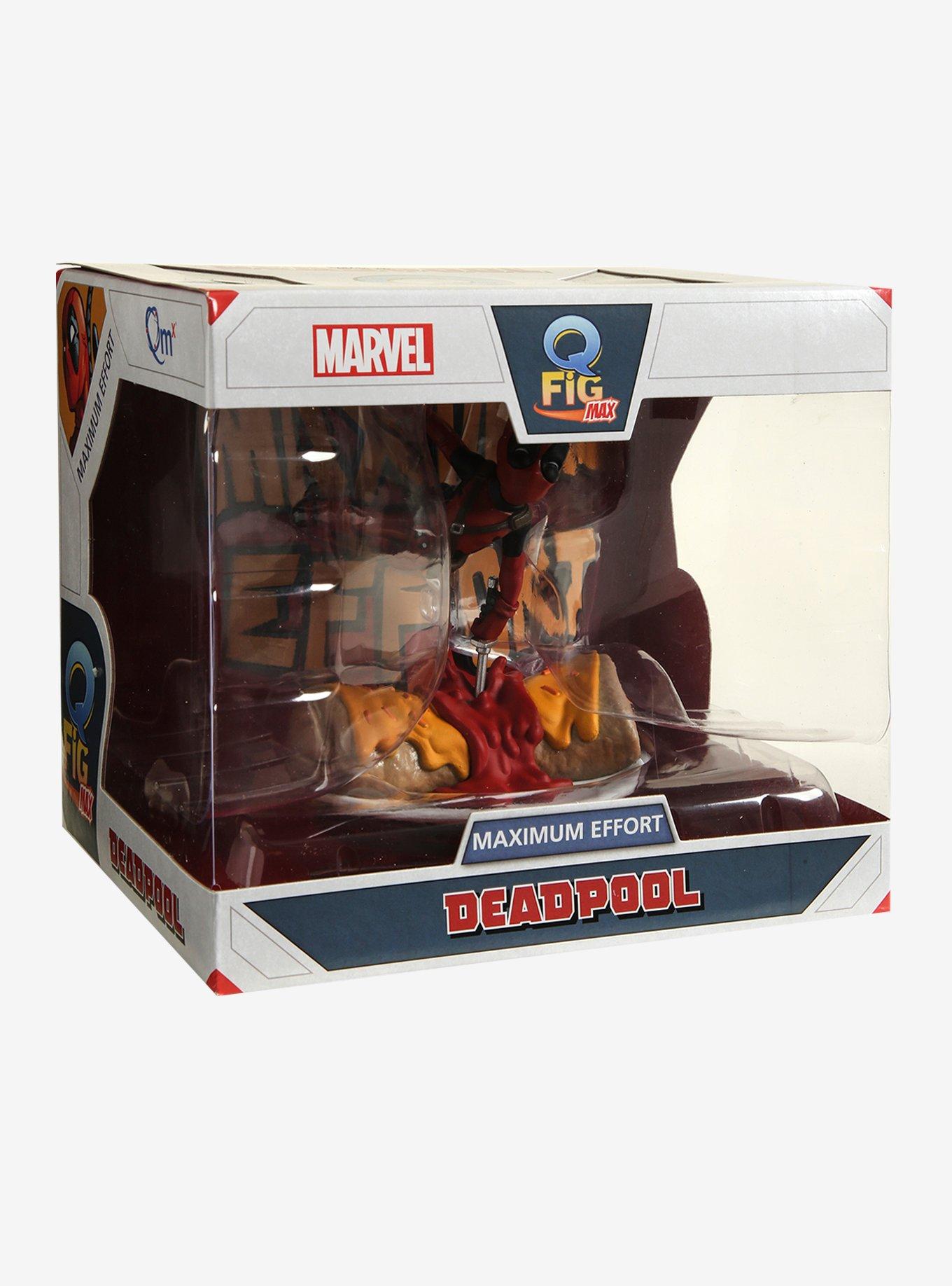 Marvel Q-Fig Max Deadpool (Maximum Effort) Collectible Figure | Hot Topic