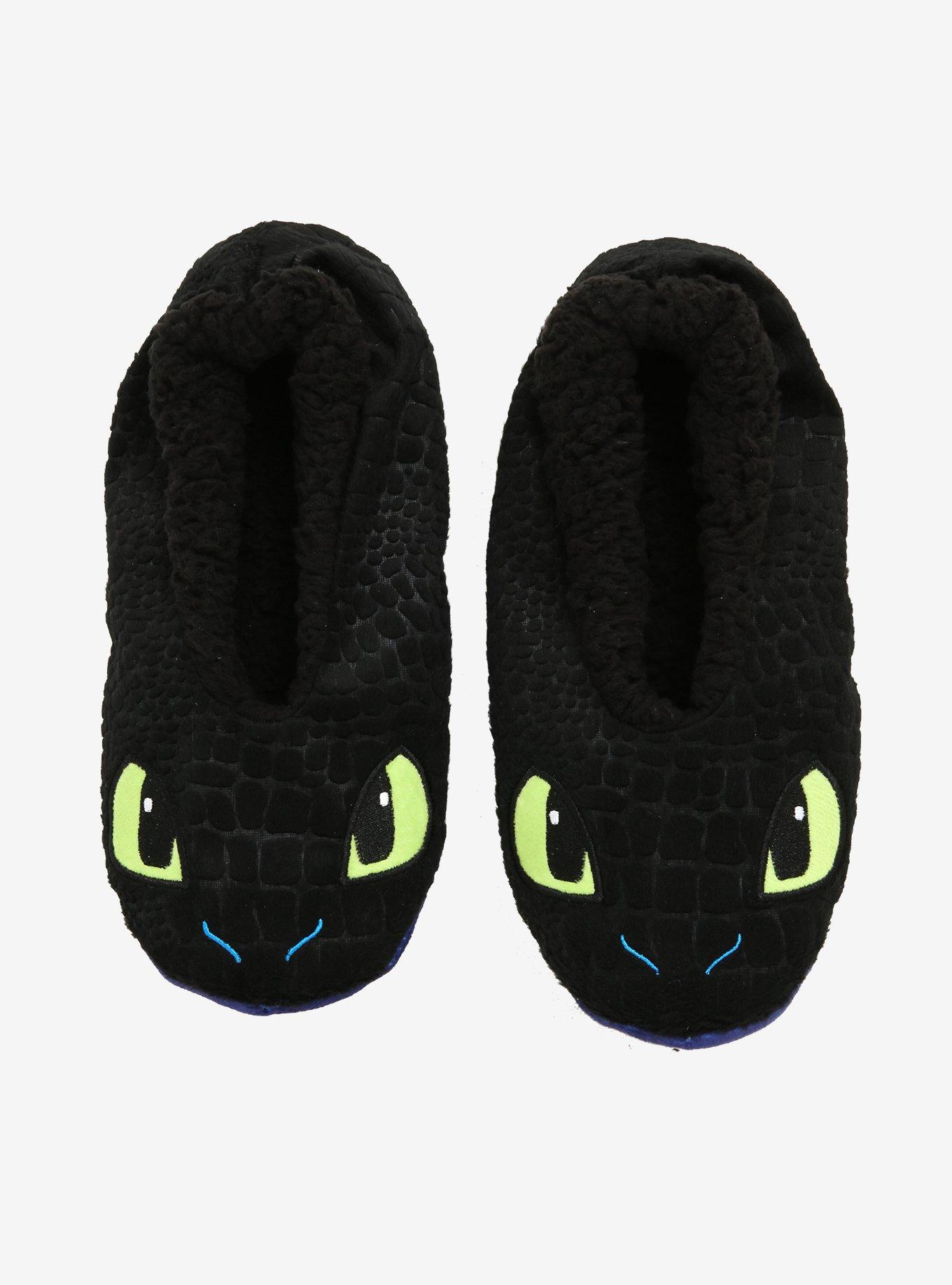 How To Train Your Dragon: The Hidden World Toothless Cozy Slippers ...
