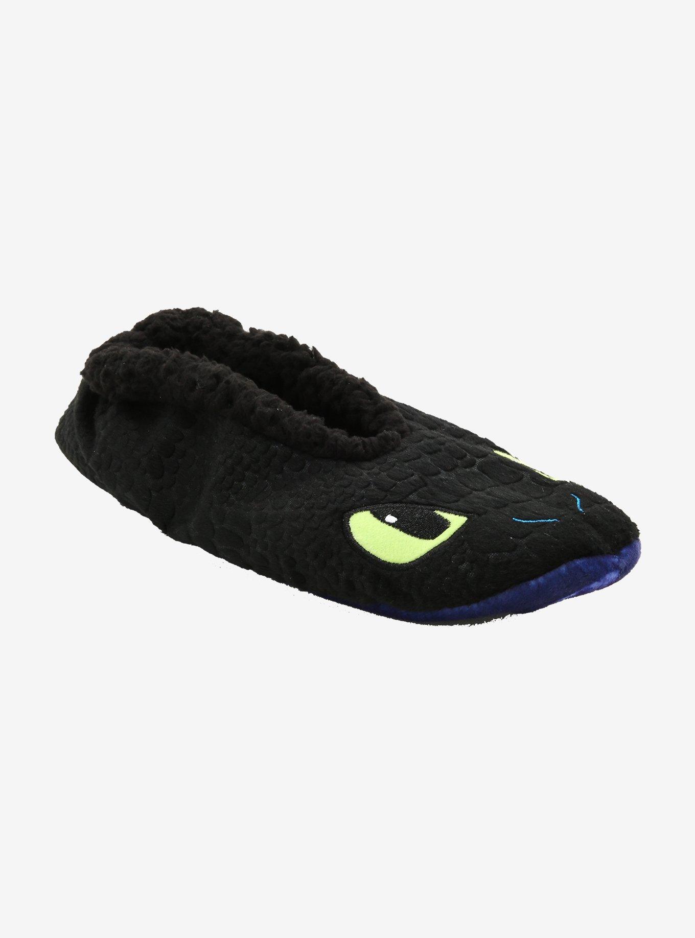 How To Train Your Dragon: The Hidden World Toothless Cozy Slippers ...