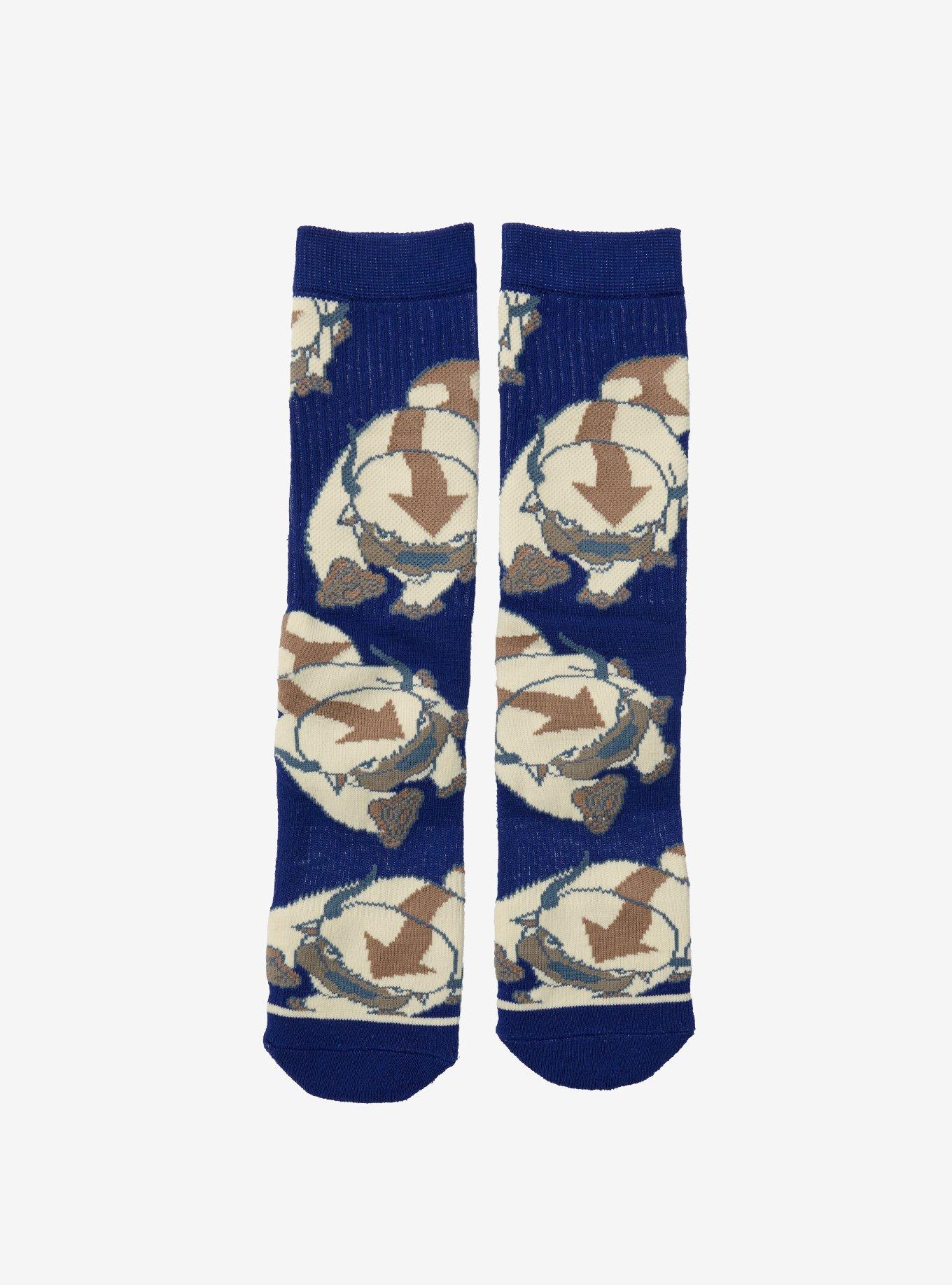 Avatar: The Last Airbender Appa Crew Socks - BoxLunch Exclusive | BoxLunch