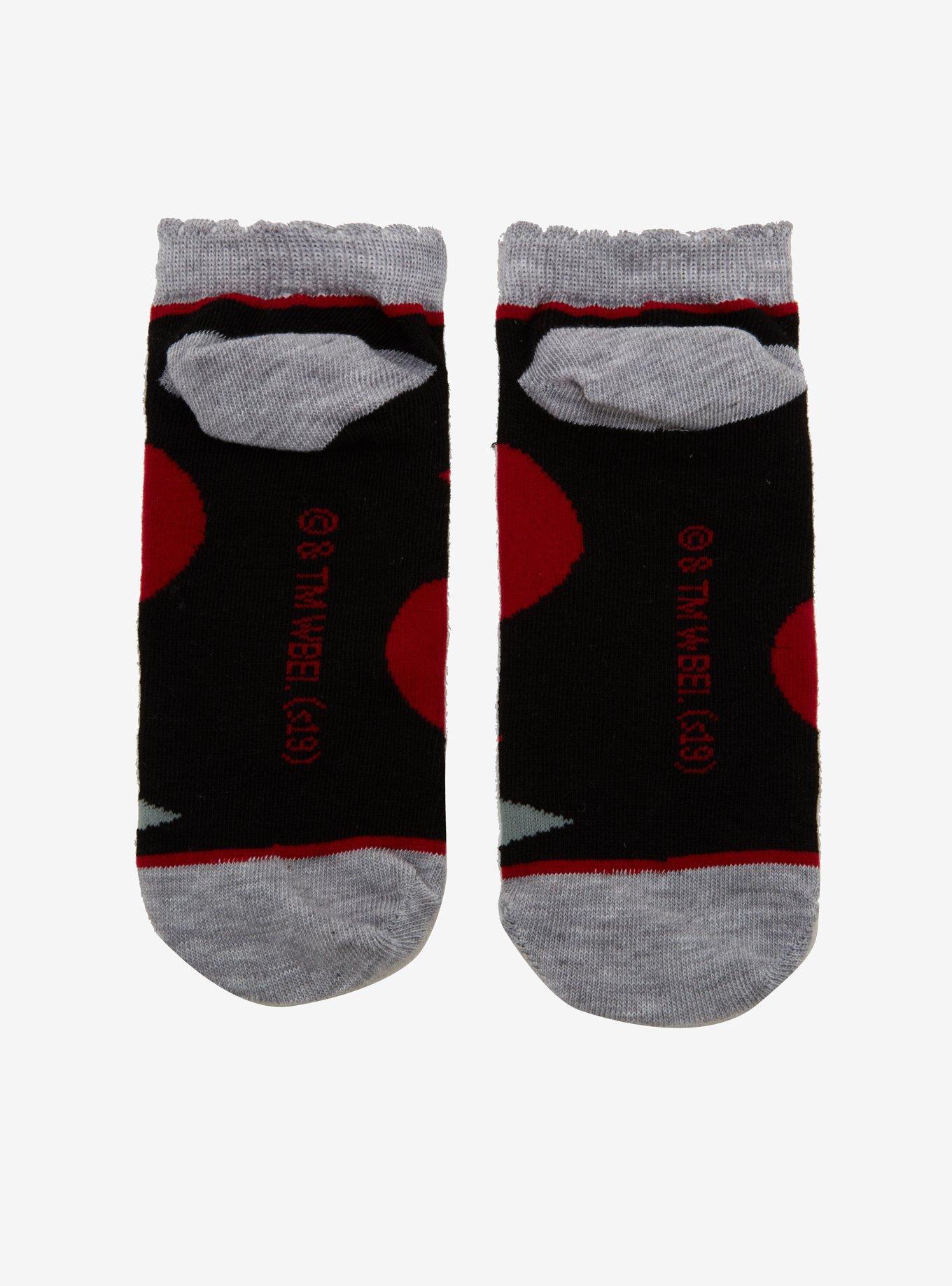IT Chapter Two S.S. Georgie Balloon Scallop No-Show Socks | Hot Topic