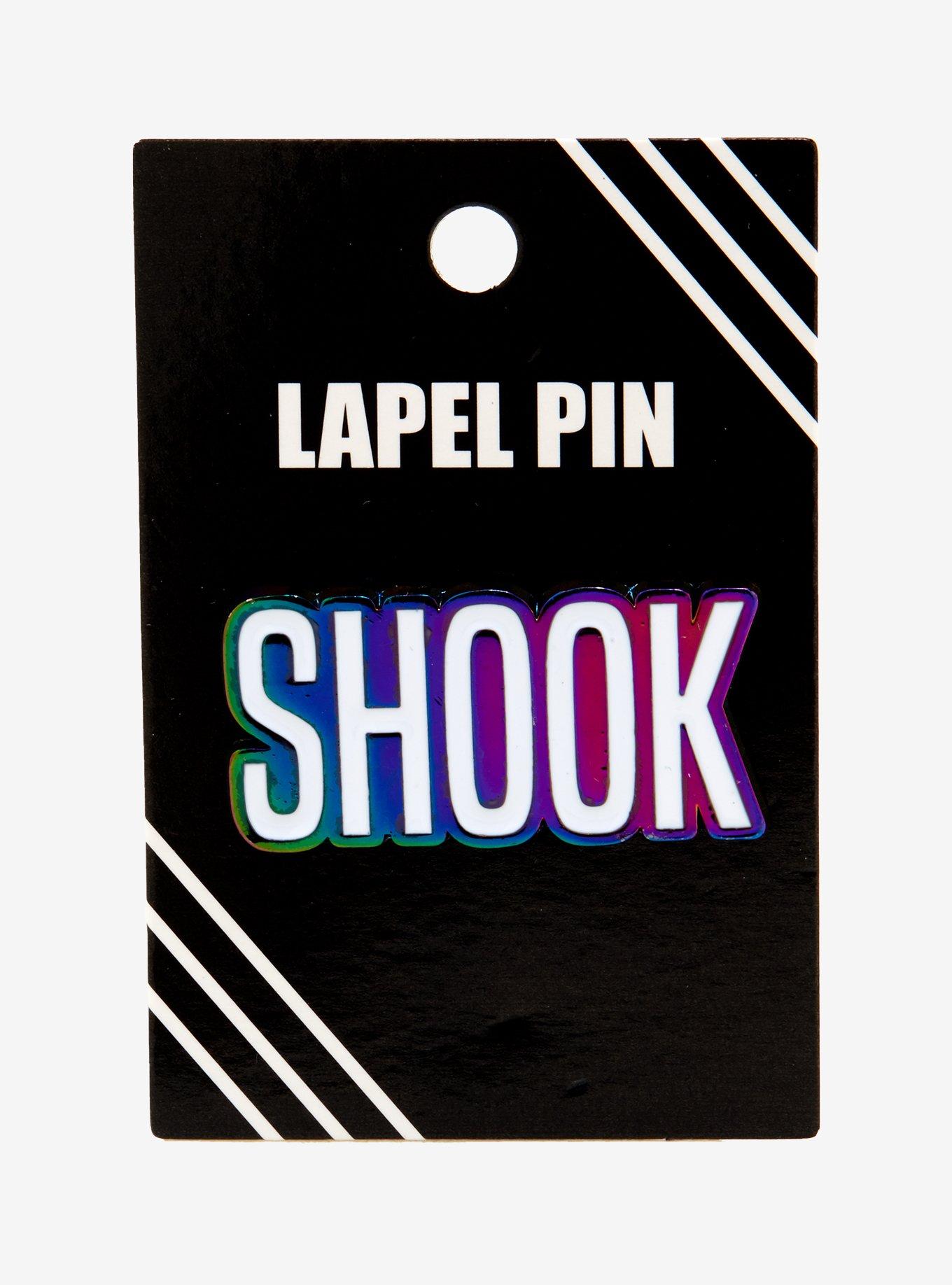 Shook Anodized Enamel Pin | Hot Topic