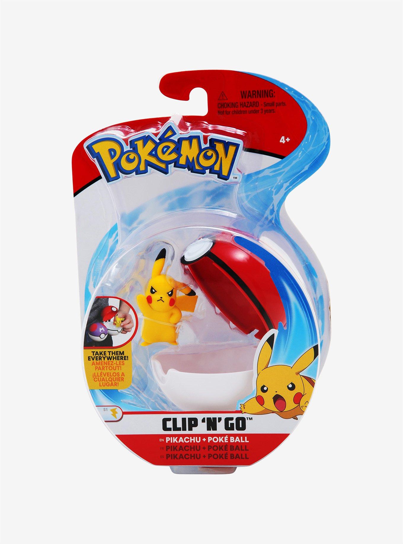 Pokemon Clip 'N' Go Pikachu with Poke Ball Set | BoxLunch