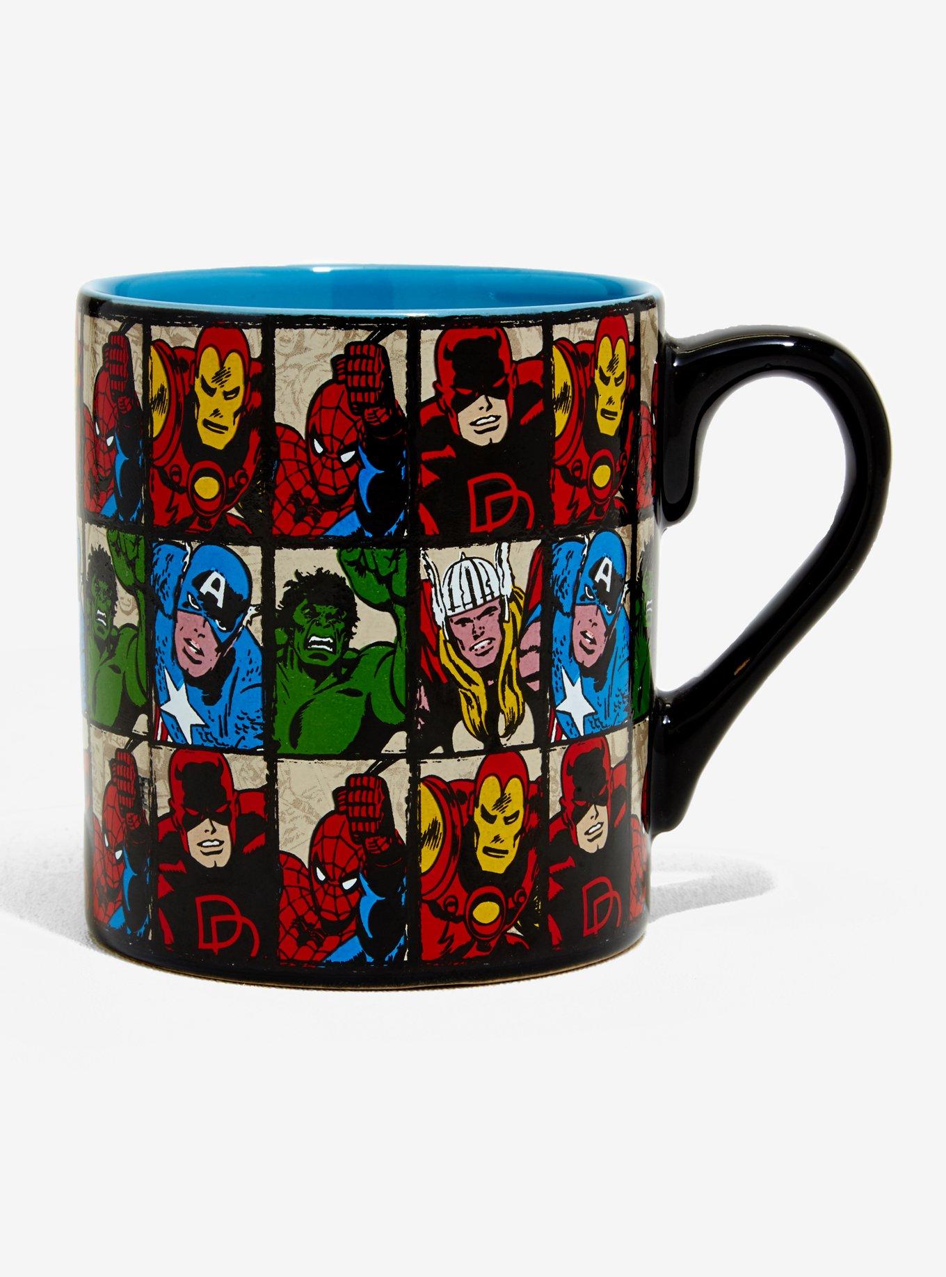Marvel Avengers Allover Comic Print Mug | Hot Topic