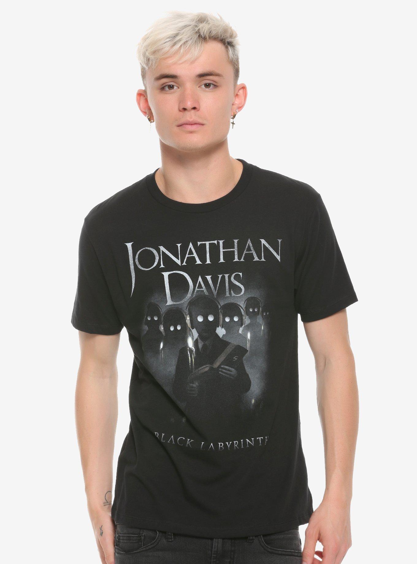 Jonathan Davis Black Labyrinth T-Shirt | Hot Topic