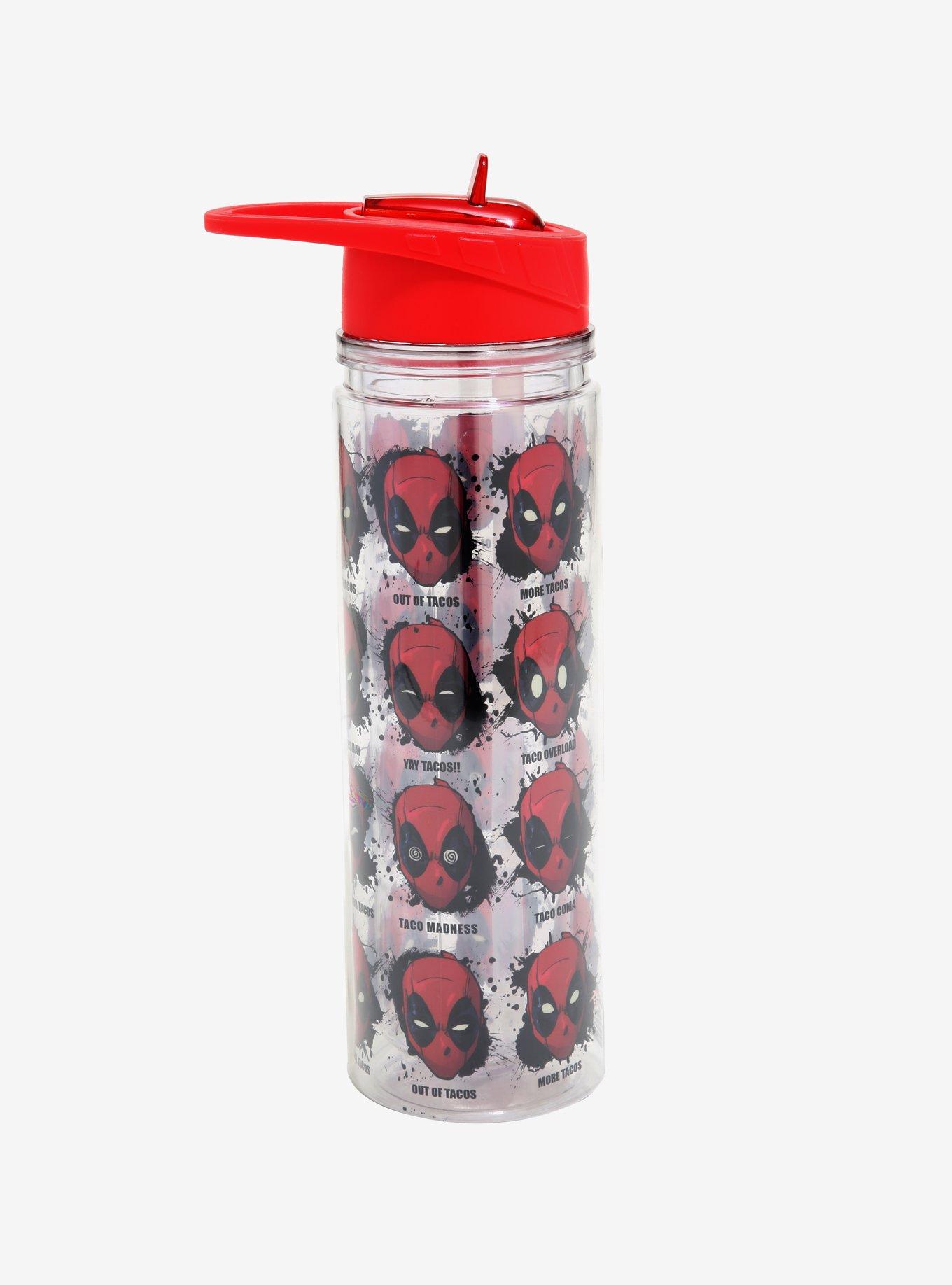 Marvel Deadpool Expressions Water Bottle | BoxLunch