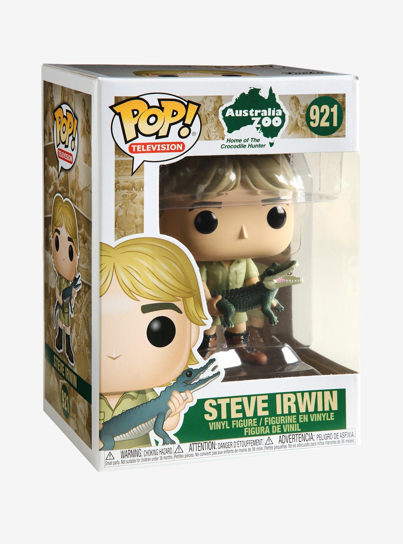Funko Pop! Television The Crocodile Hunter Steve Irwin Vinyl Figure ...