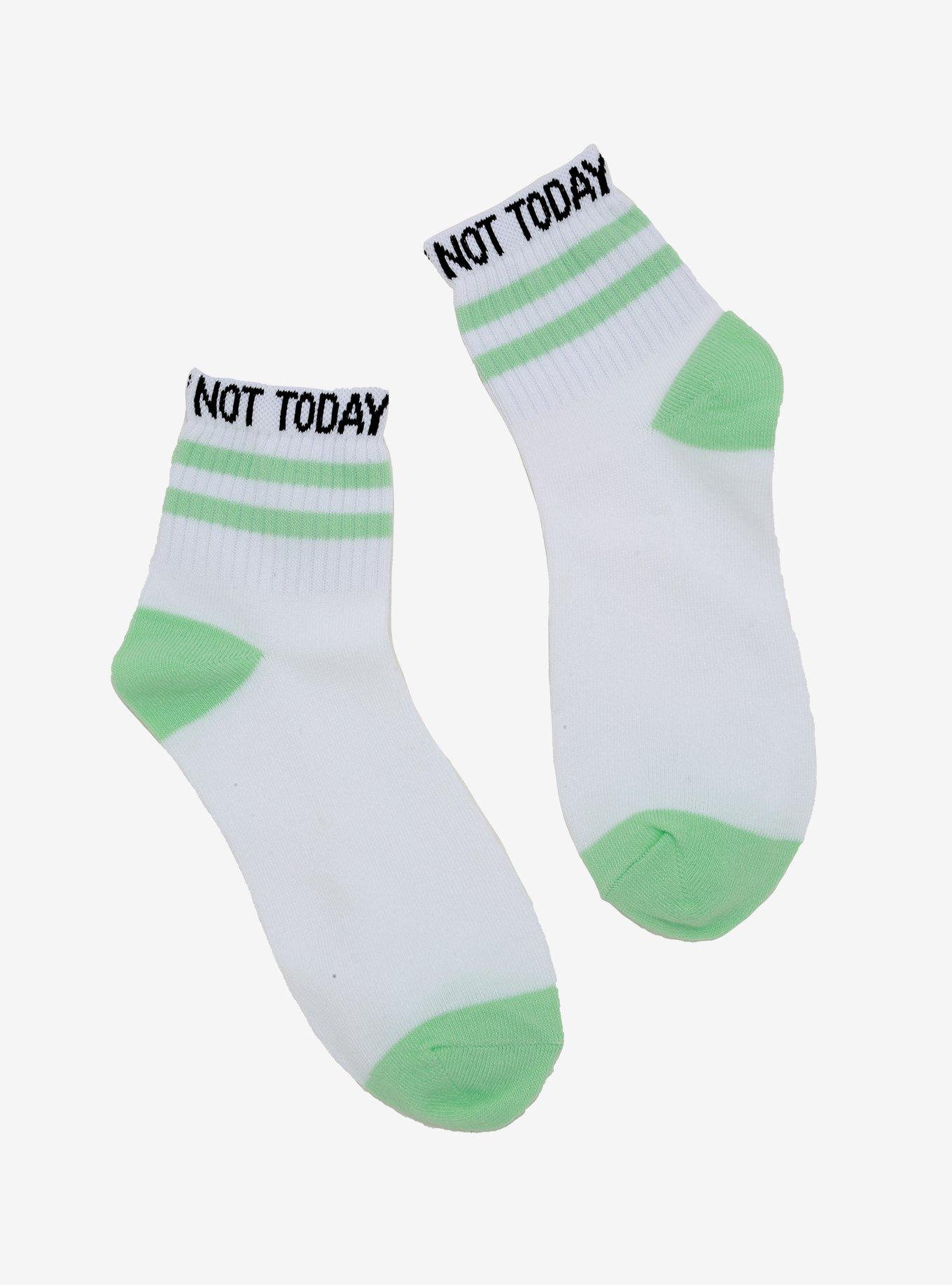 Not Today Ankle Socks | Hot Topic