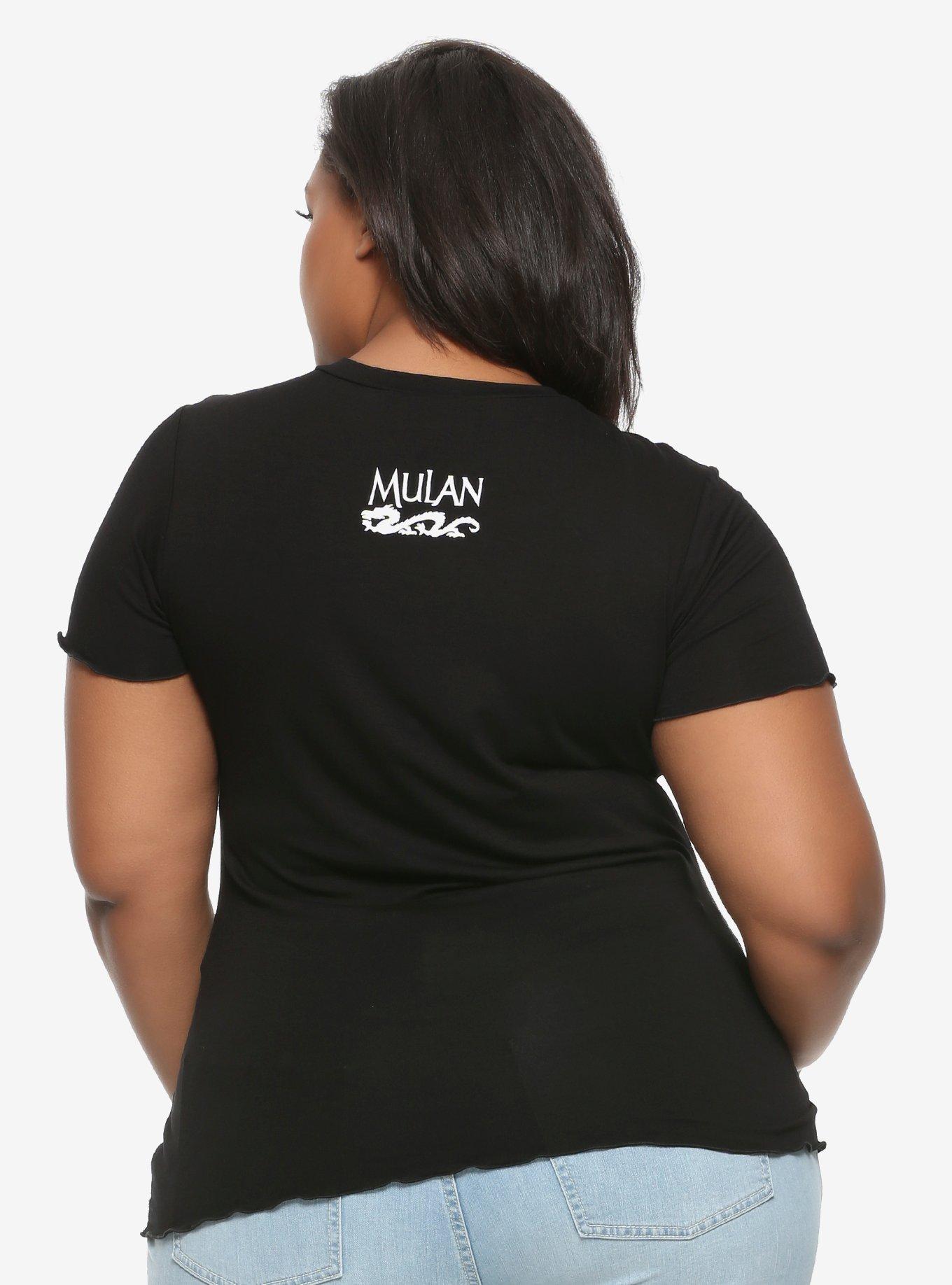 Disney Mulan Duality Lettuce Hem Girls T-Shirt Plus Size | Hot Topic