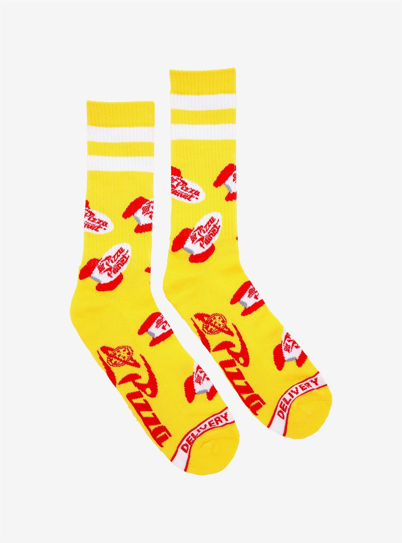 Disney Pixar Toy Story Pizza Planet Crew Socks - BoxLunch Exclusive ...