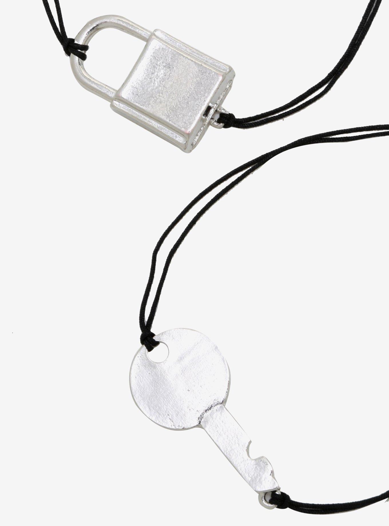 Padlock & Key Best Friend Bracelet Set | Hot Topic