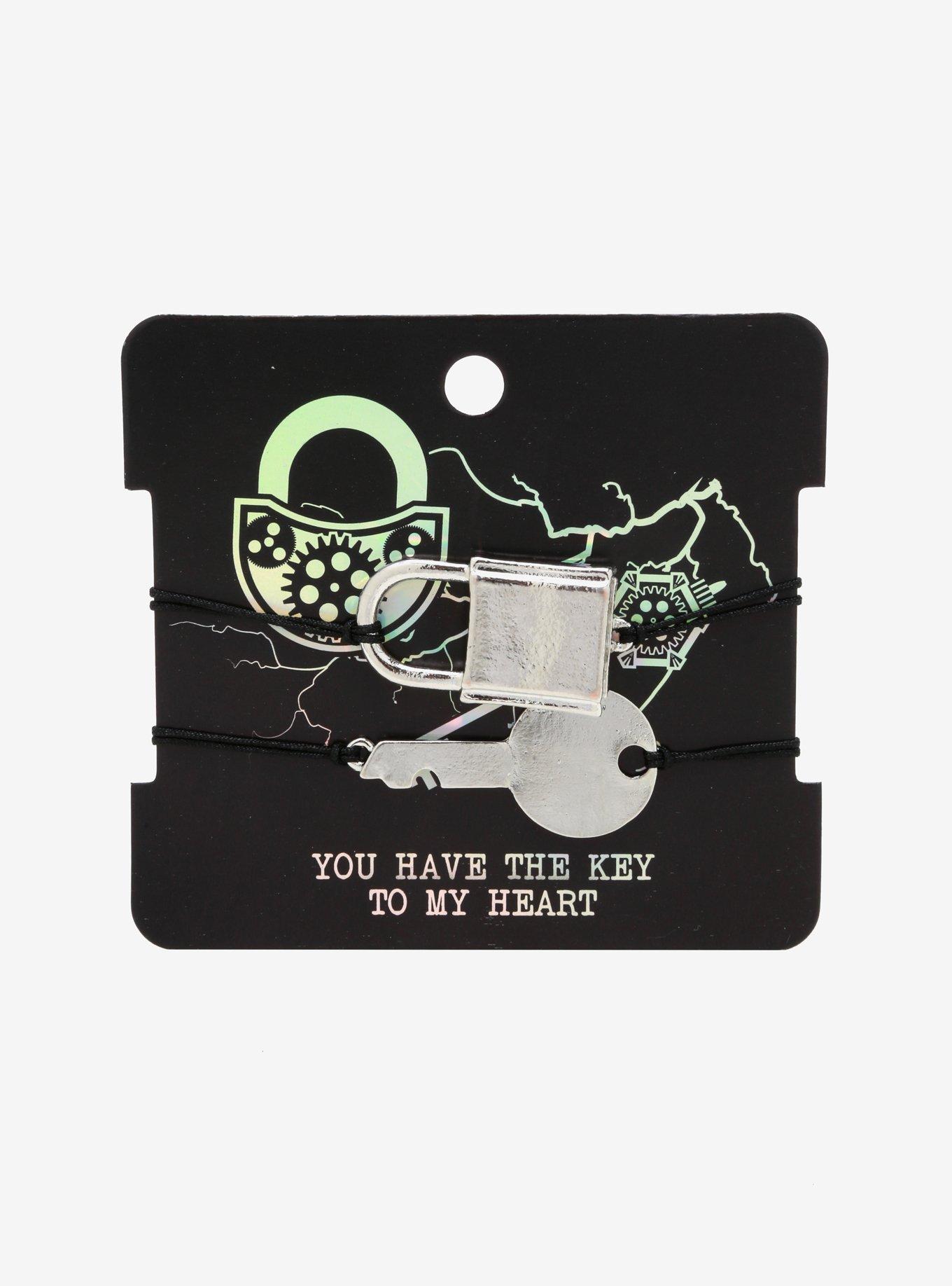 Padlock & Key Best Friend Bracelet Set | Hot Topic