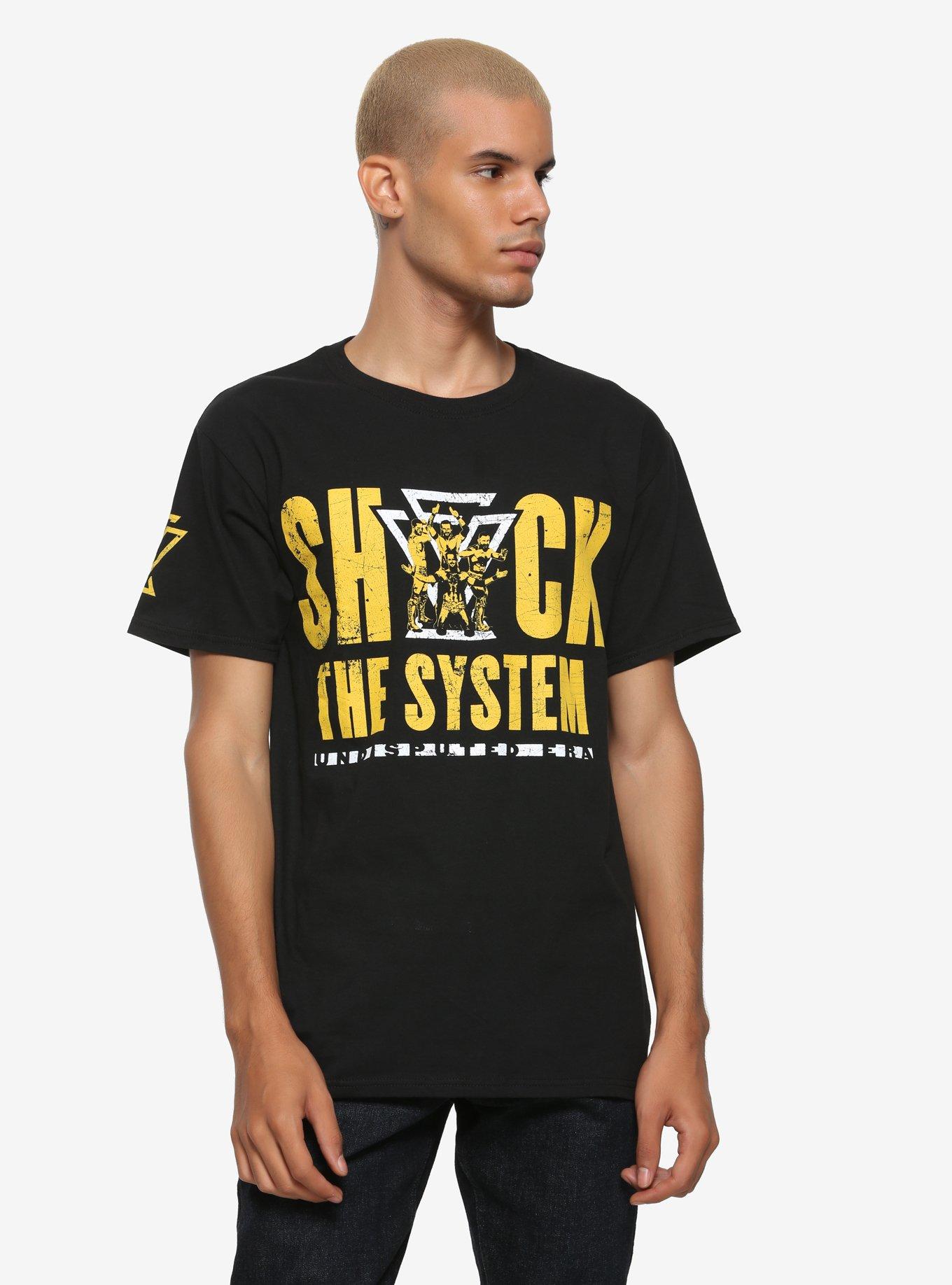 WWE Undisputed Era Shock The System T-Shirt | Hot Topic