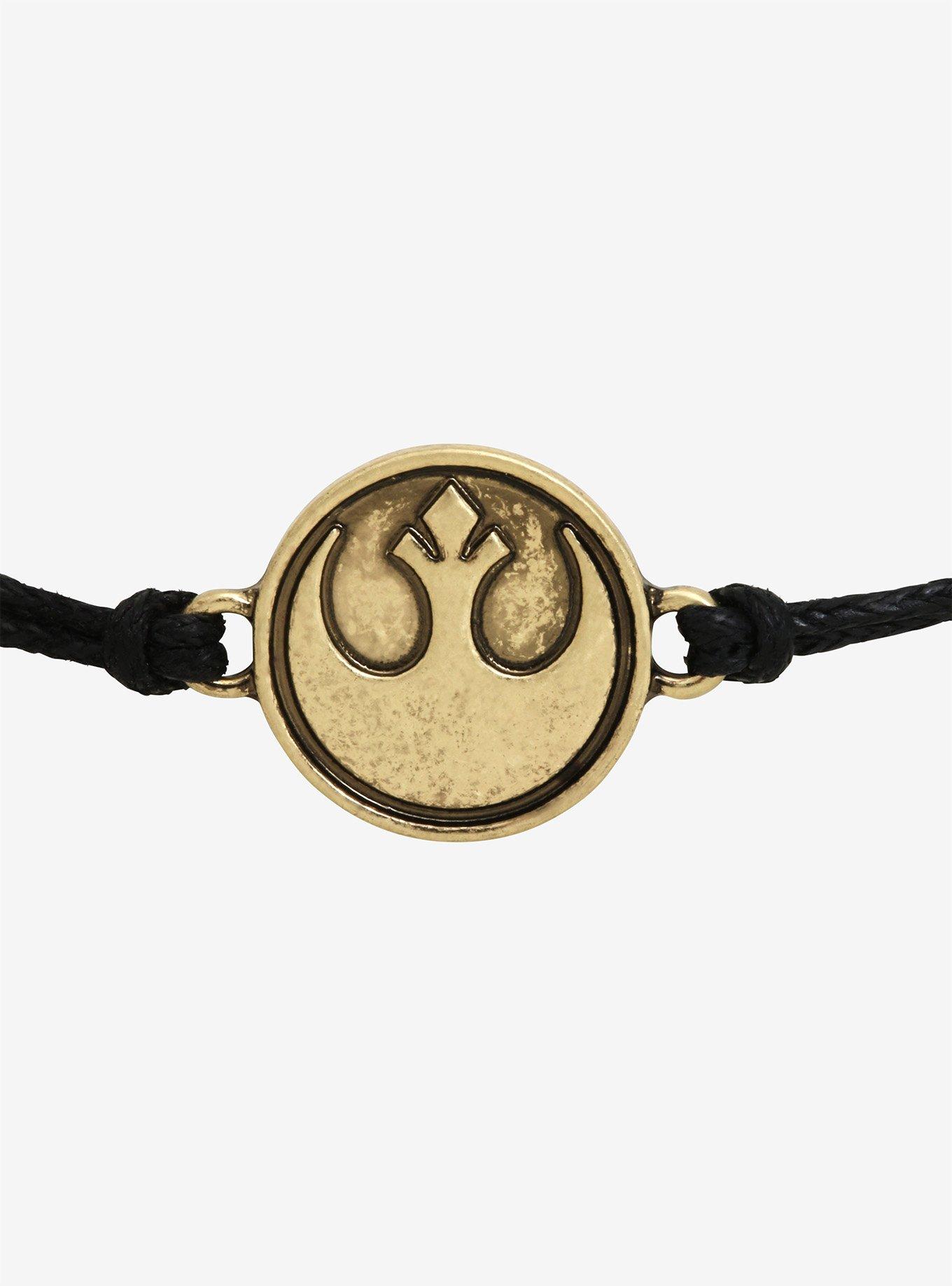 Star Wars Resistance Charm Cord Bracelet | Hot Topic