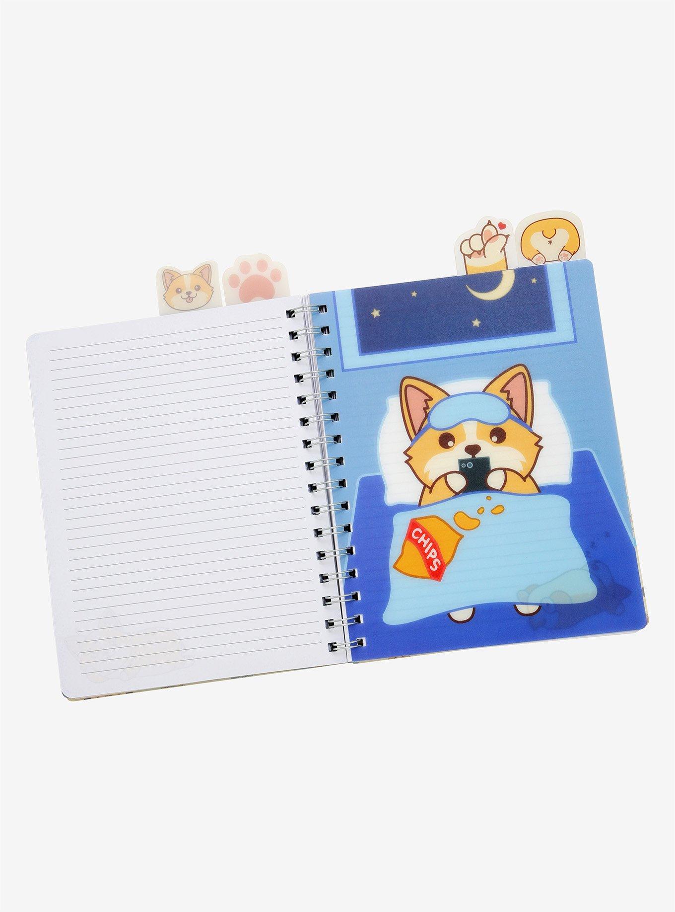 Corgi Lifestyle Journal with Tabs - BoxLunch Exclusive | BoxLunch