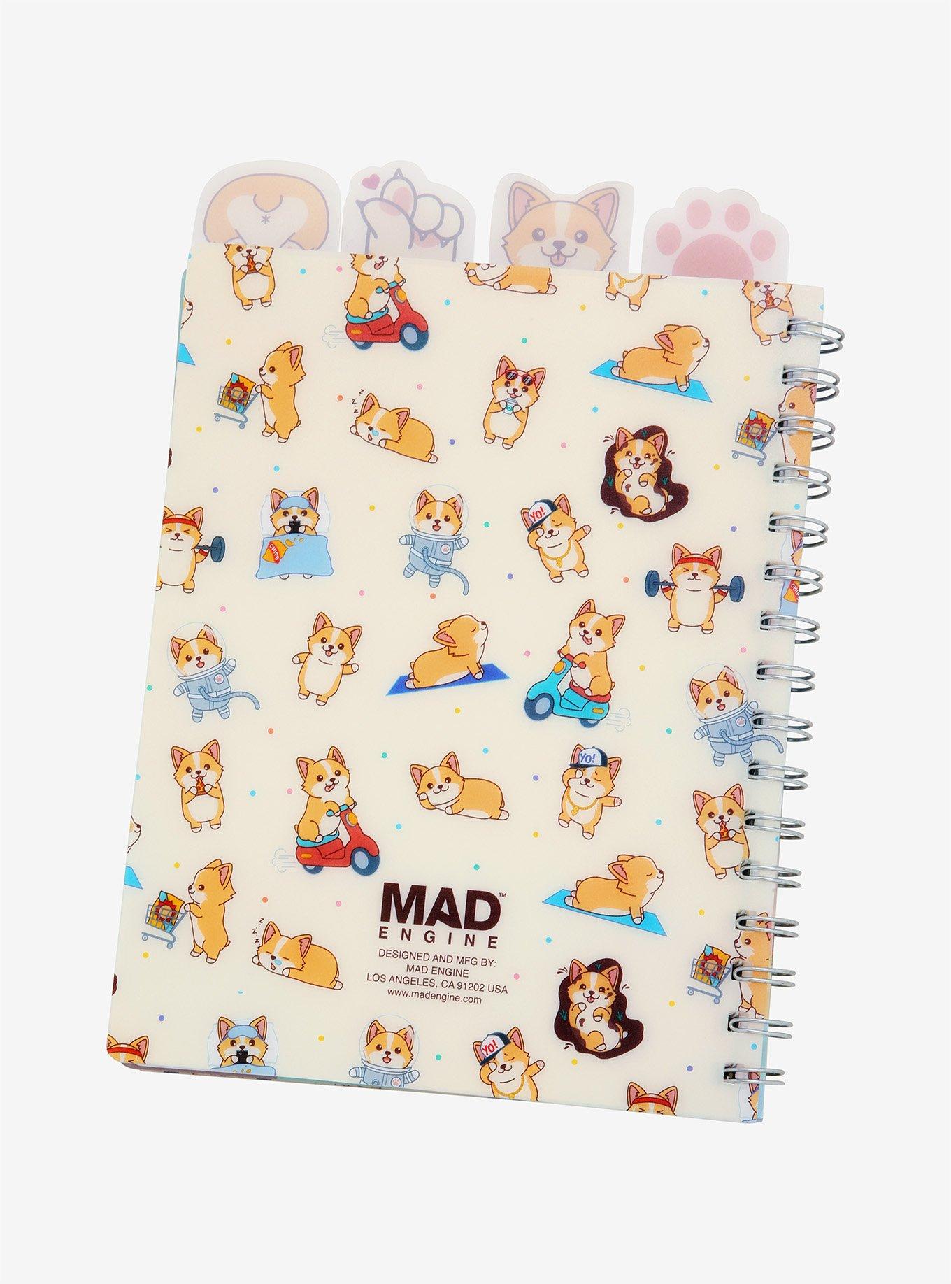 Corgi Lifestyle Journal with Tabs - BoxLunch Exclusive | BoxLunch