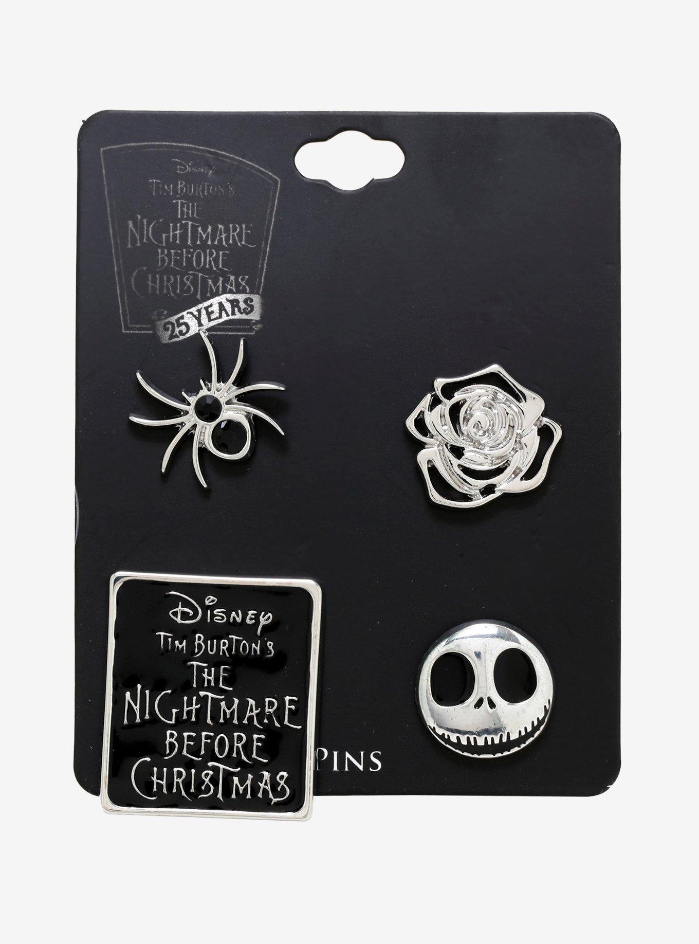 The Nightmare Before Christmas Icon Enamel Pin Set | Hot Topic