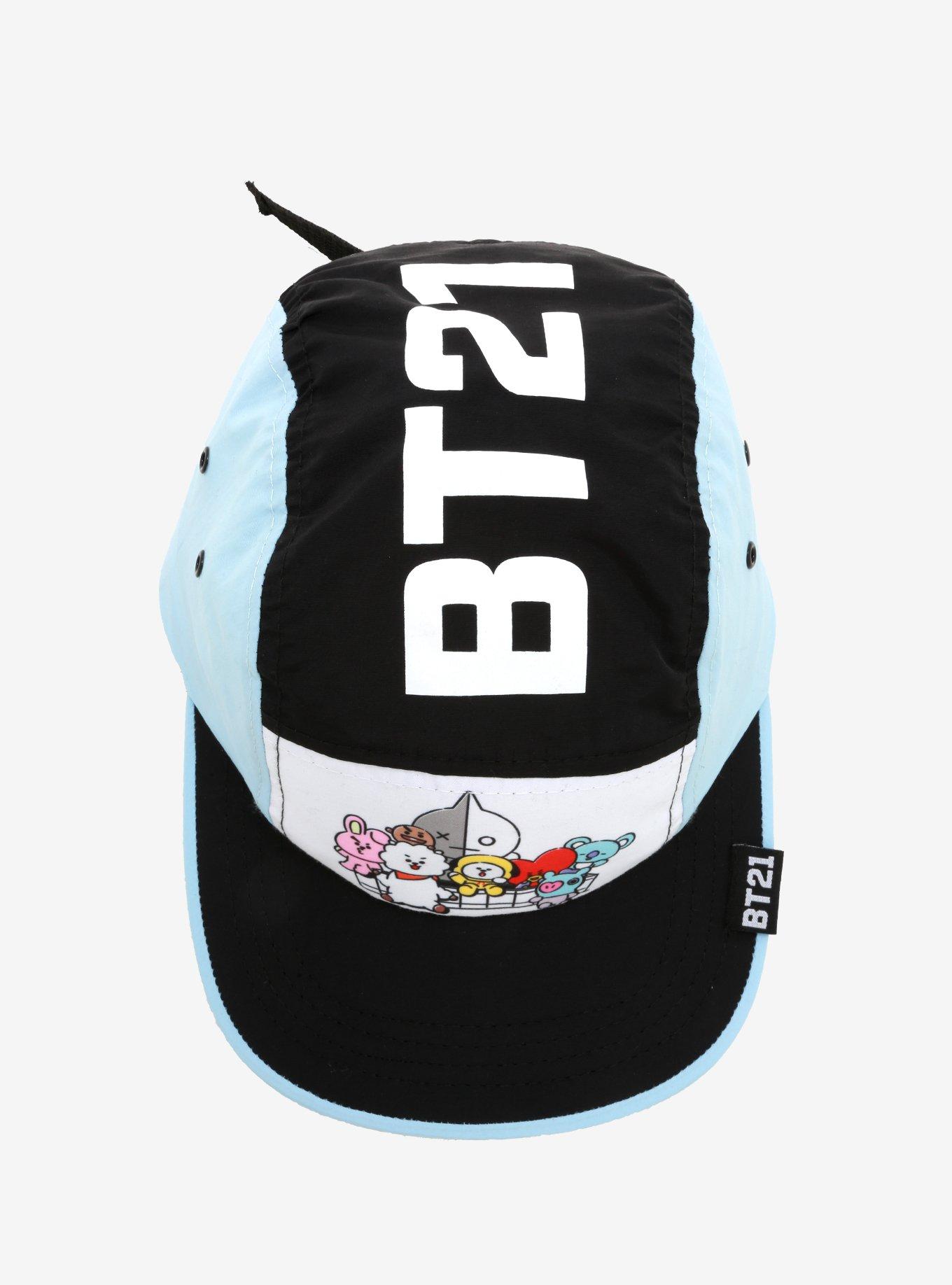 BT21 Group 5-Panel Strapback Hat | Hot Topic