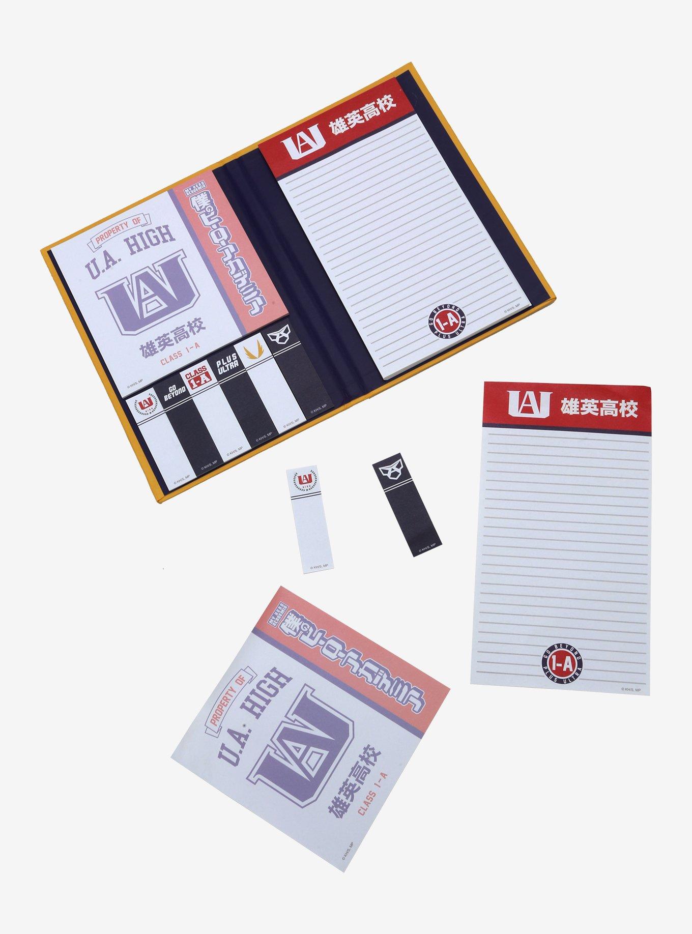 My Hero Academia U.A. High Sticky Note Set | Hot Topic