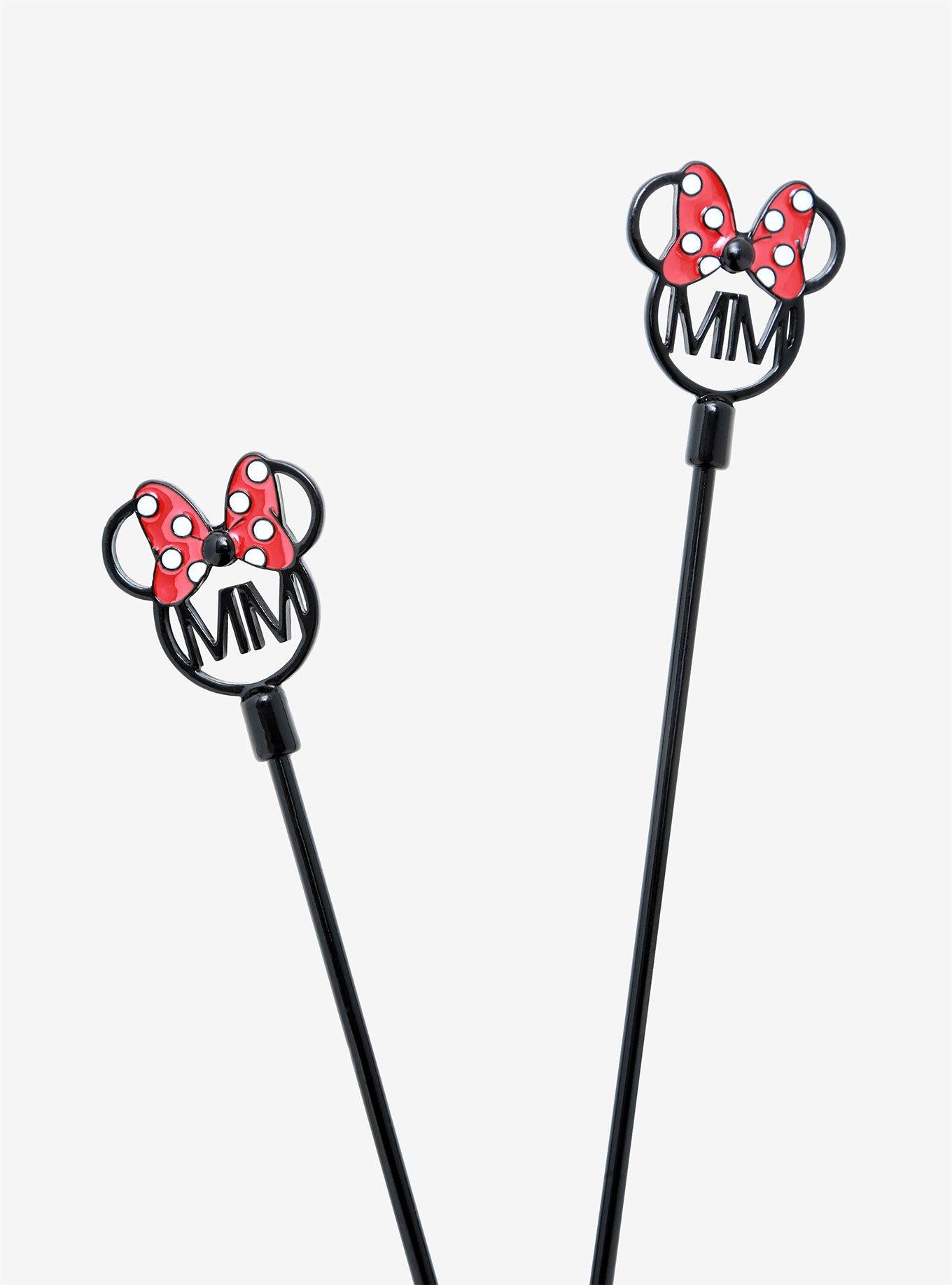 Disney Minnie Mouse Icon Hair Sticks | Hot Topic