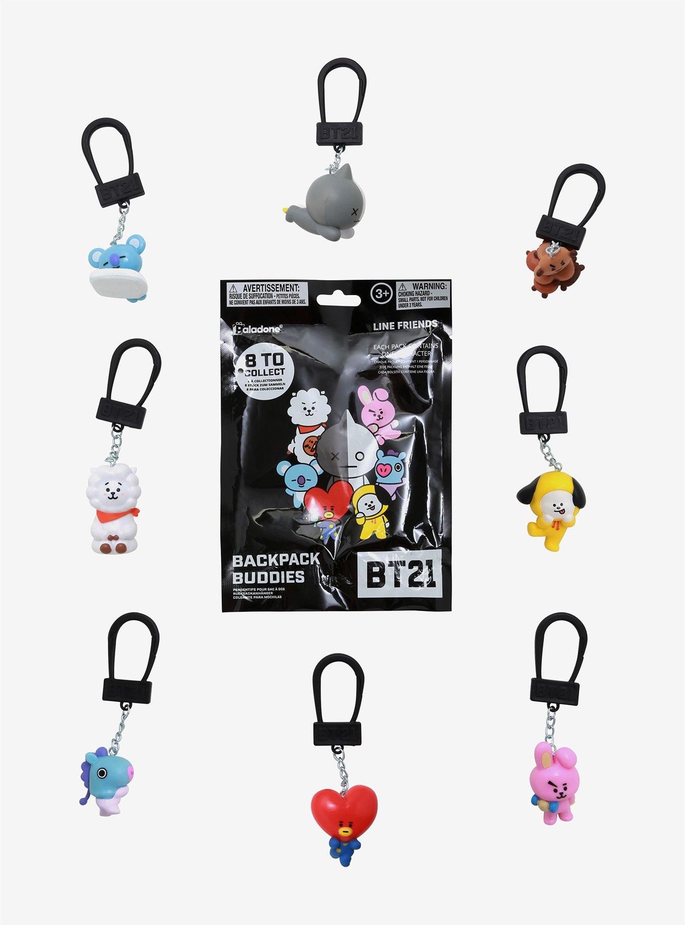 BT21 Backpack Buddies Blind Bag Figural Key Chain | Hot Topic
