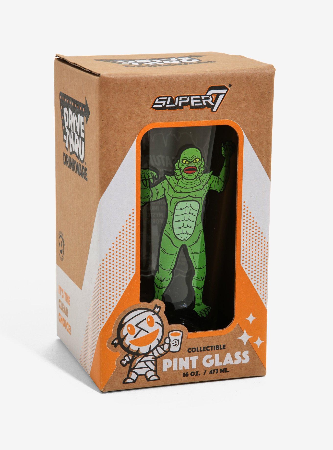 Super7 Universal Monsters Creature From The Black Lagoon Pint Glass ...