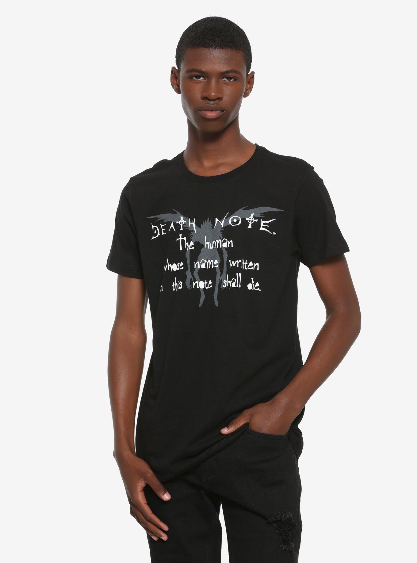 Death Note Spell T-Shirt | Hot Topic