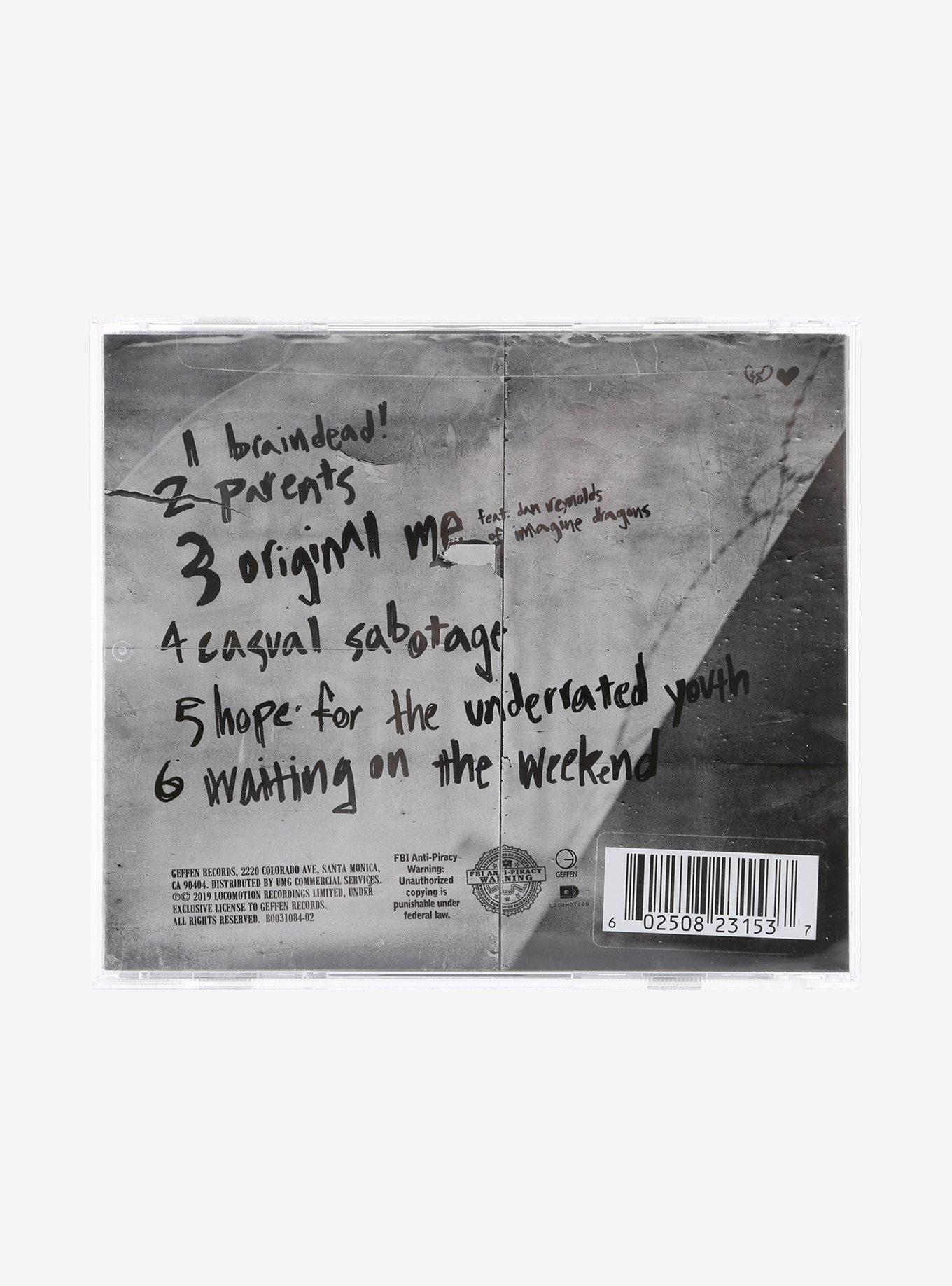 Yungblud The Underrated Youth EP CD & Twisted Tales Of The Ritalin Club ...