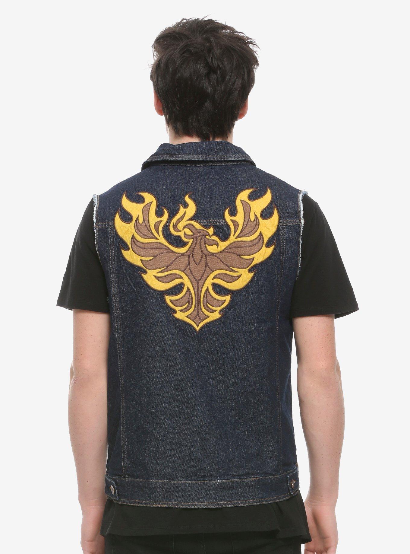 Our Universe Disney Pixar Onward Barley Denim Vest | HotTopic