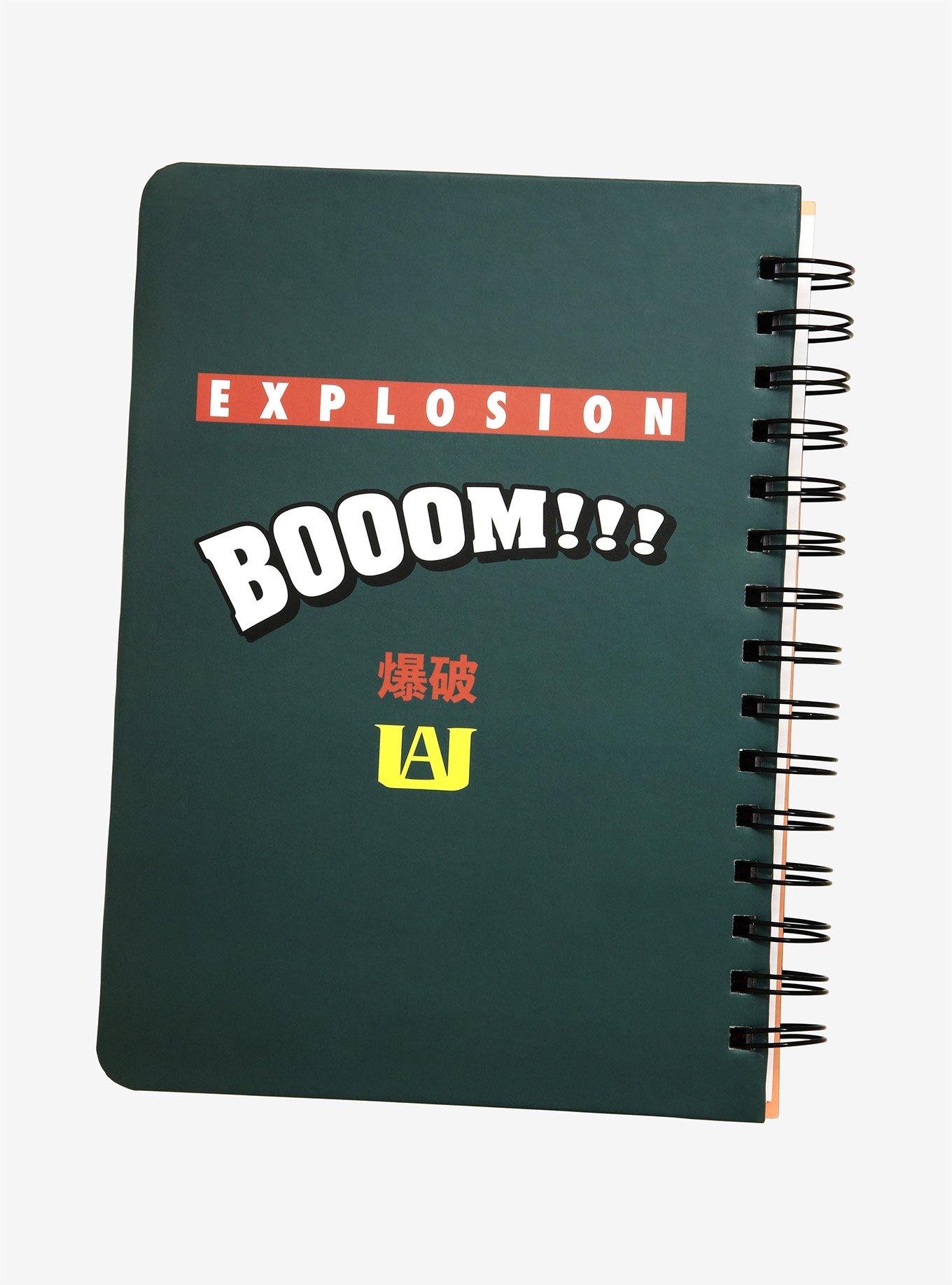 My Hero Academia Katsuki Bakugo Lenticular Spiral Notebook - BoxLunch ...