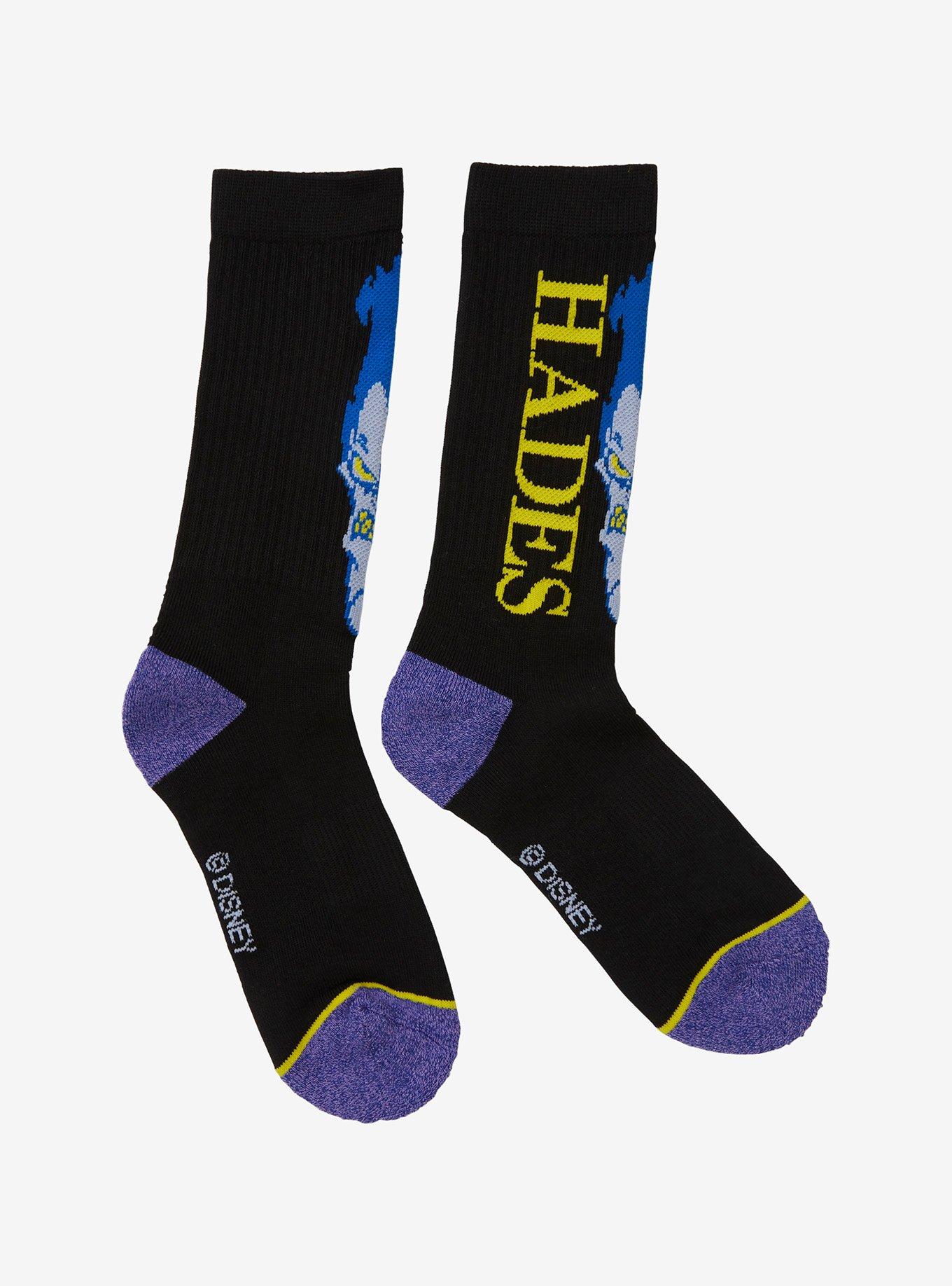 Disney Hercules Hades Crew Socks | Hot Topic