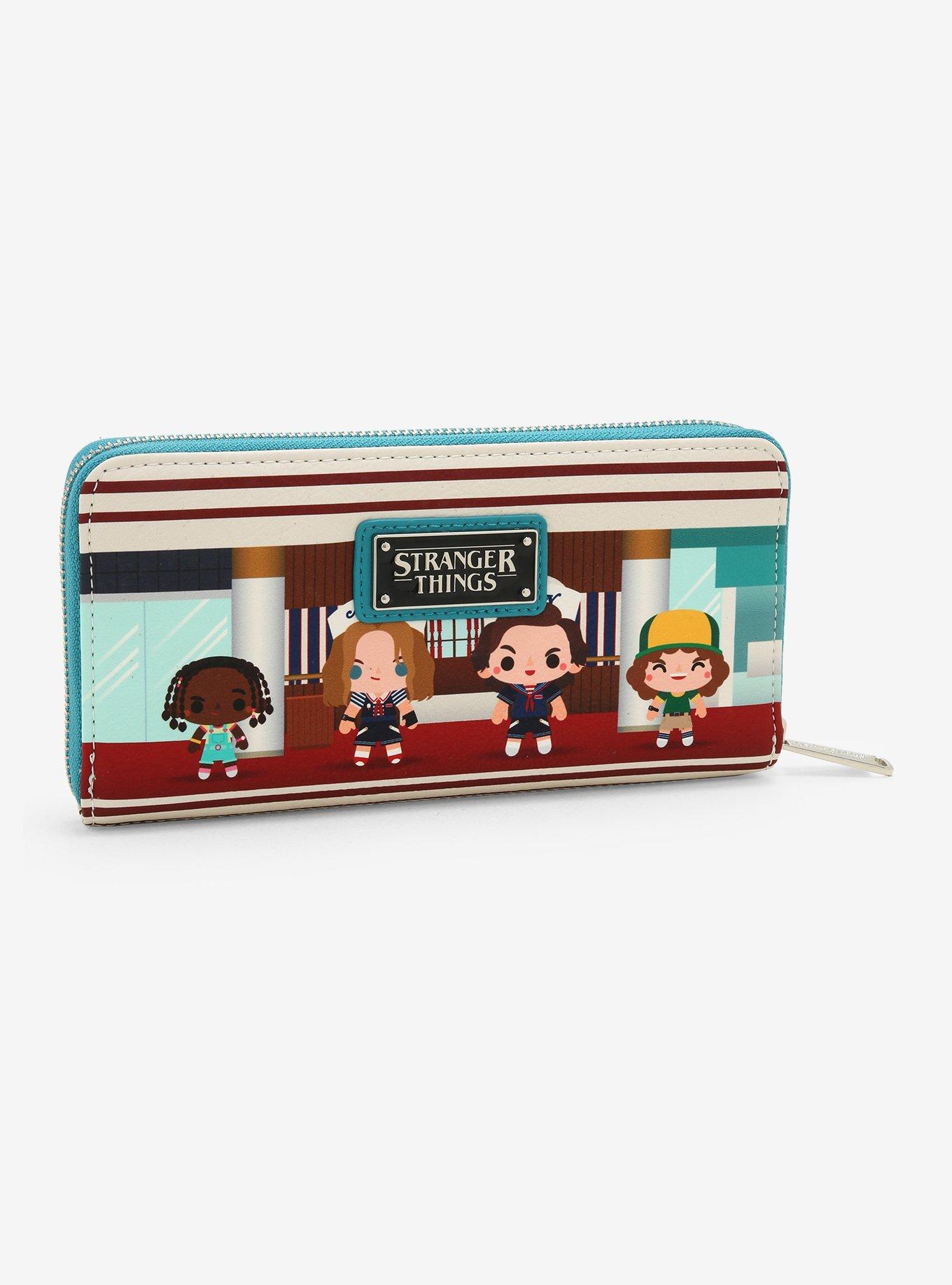 Loungefly Stranger Things Starcourt Mall Chibi Wallet | BoxLunch