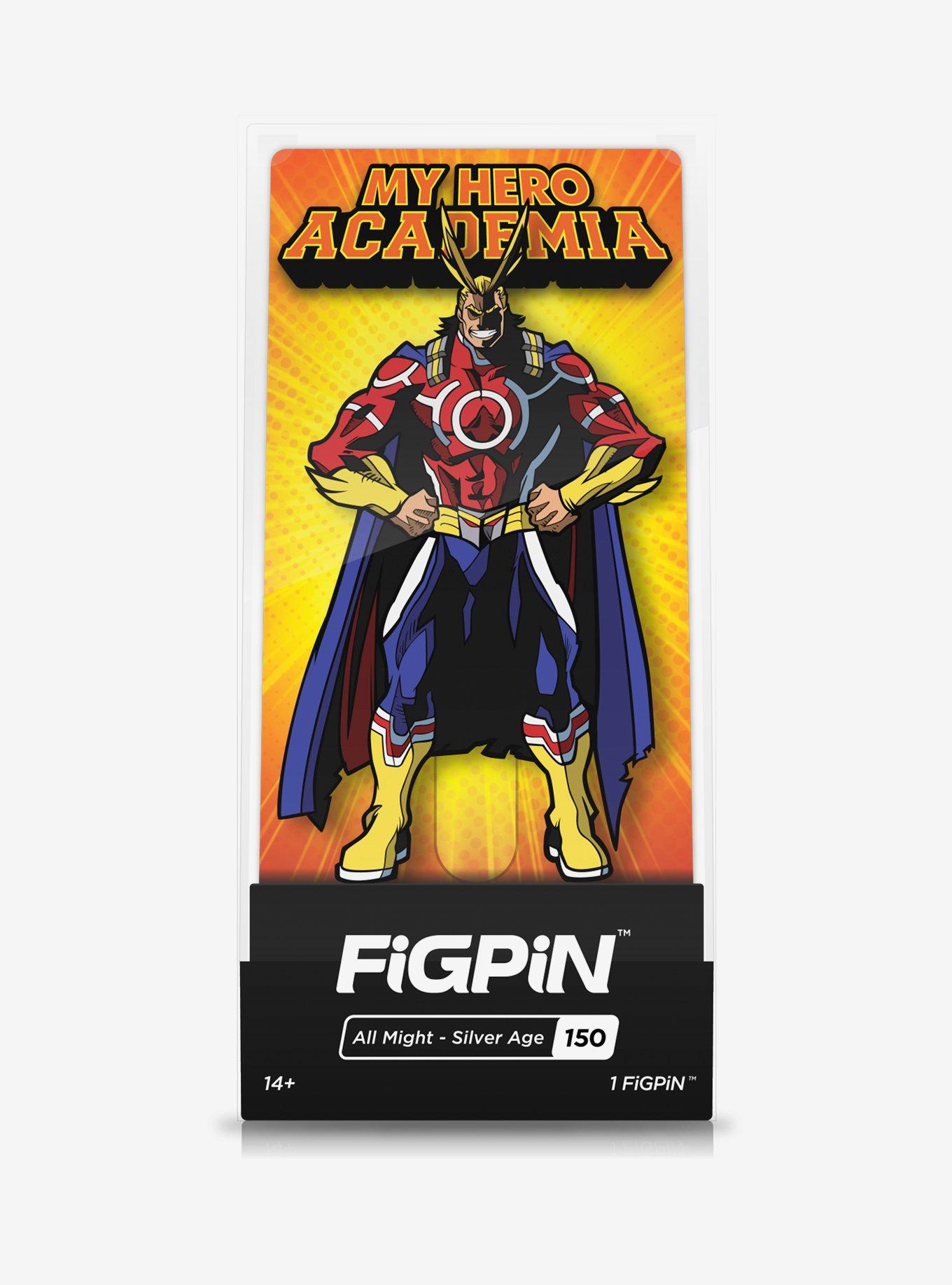 FiGPiN My Hero Academia All Might Silver Age Enamel Pin | BoxLunch